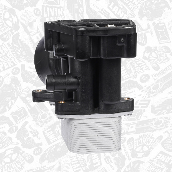 Oil Cooler, engine oil - HE0007VR1 ET ENGINETEAM - 03P115389A ...