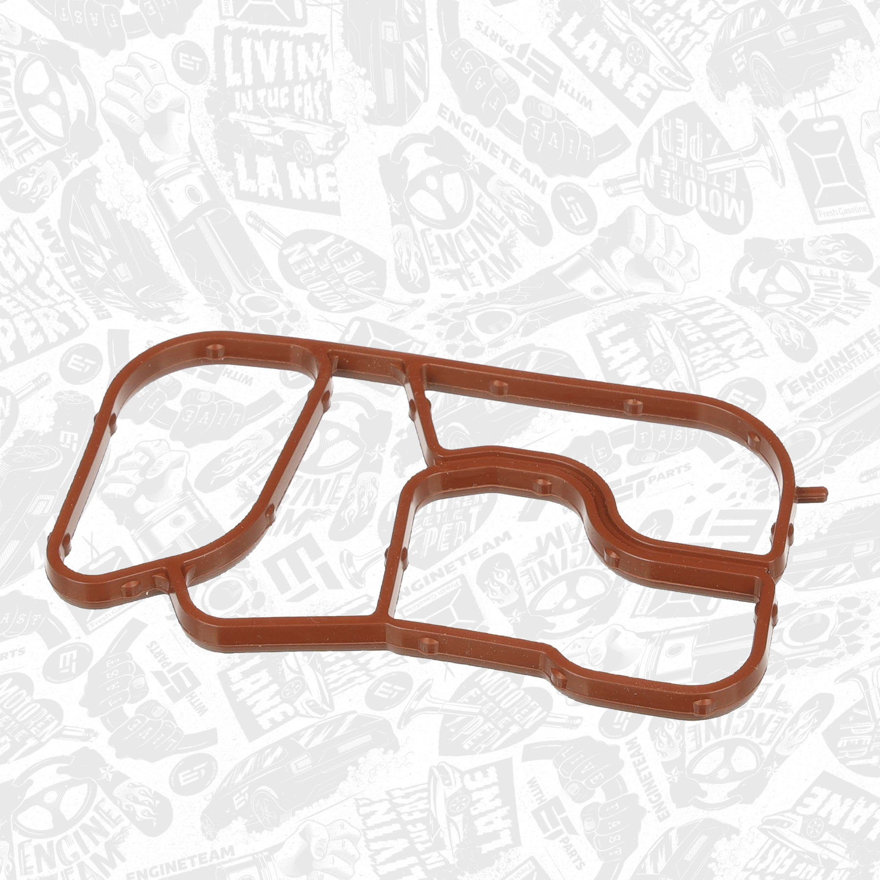 Oil Cooler, engine oil - HE0009 ET ENGINETEAM - 06J117021Q, 06J117021D ...