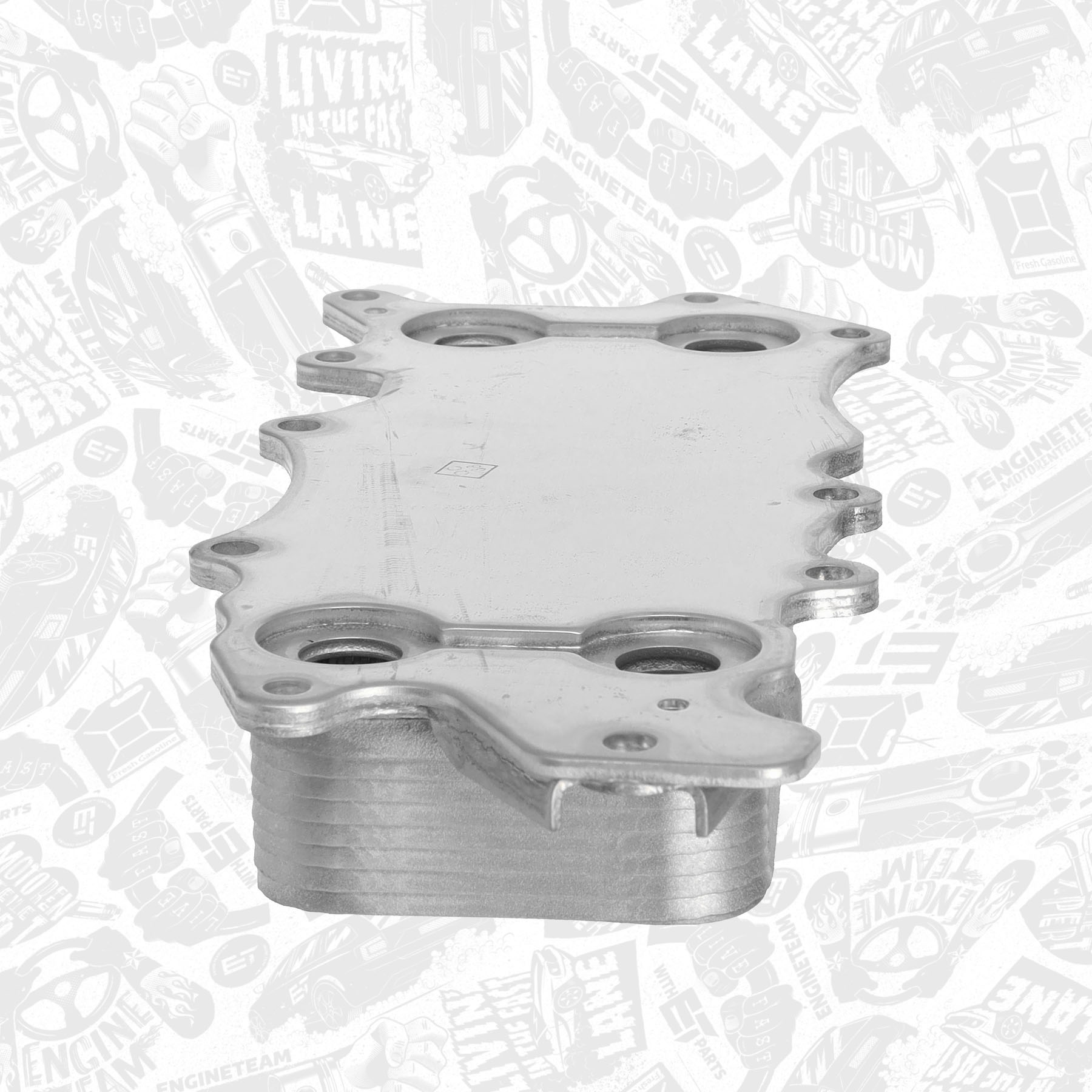 Oil Cooler, engine oil - HE0011 ET ENGINETEAM - 6421880001, K05179360AB ...