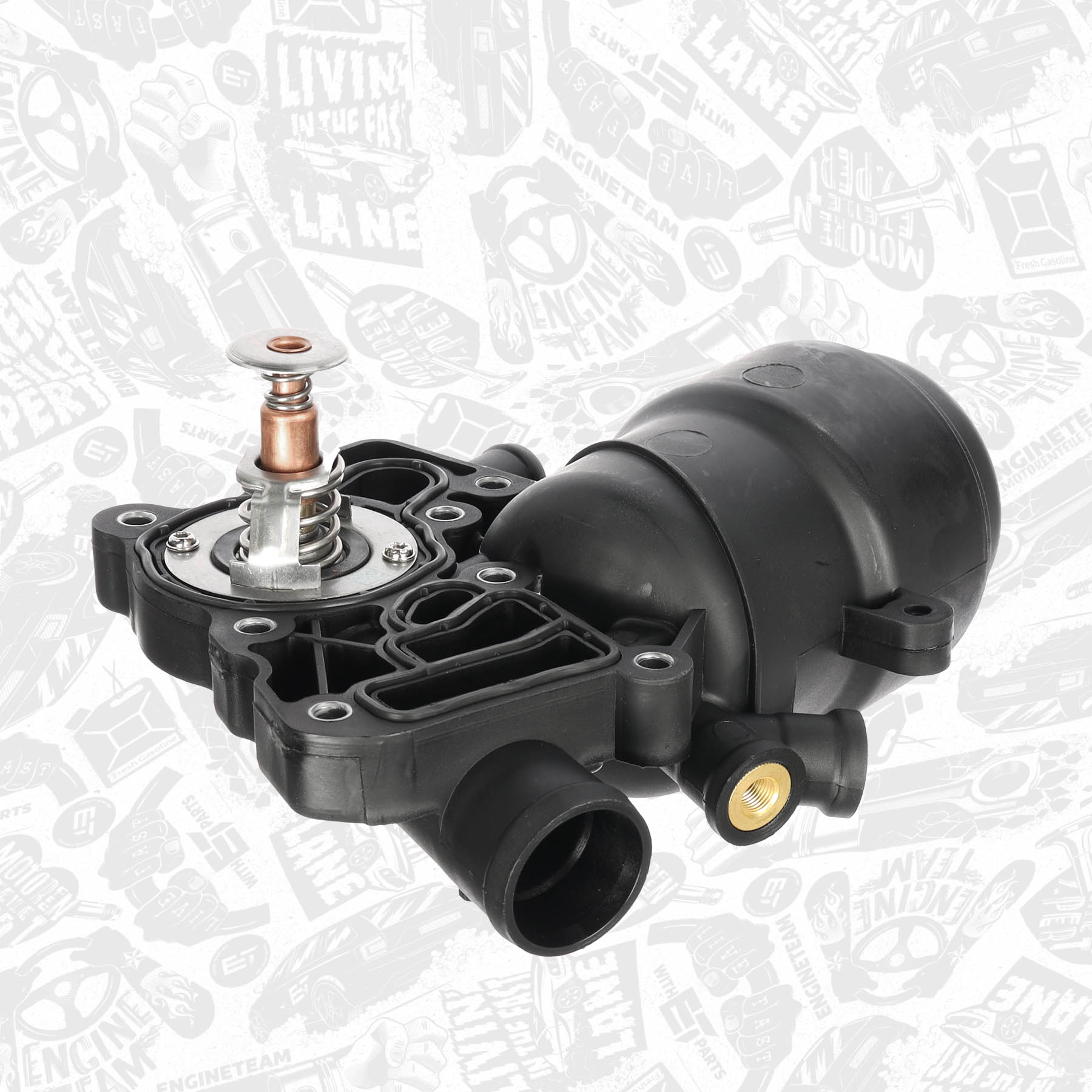 Housing, oil filter - HE0013 ET ENGINETEAM - 059115389G, 059115389H ...
