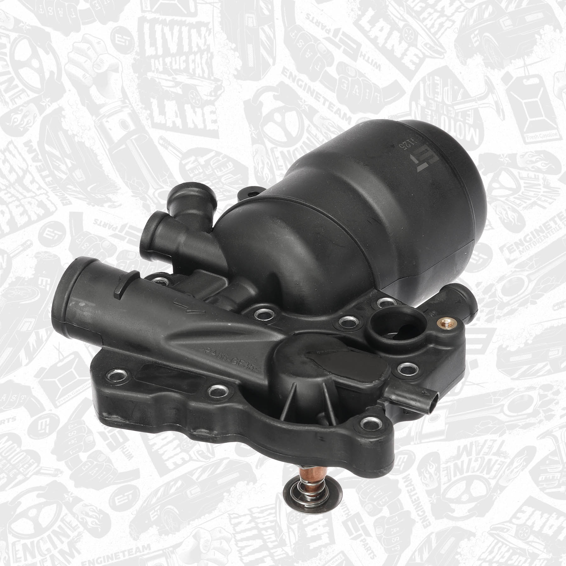 Housing, oil filter - HE0013 ET ENGINETEAM - 059115389G, 059115389H ...