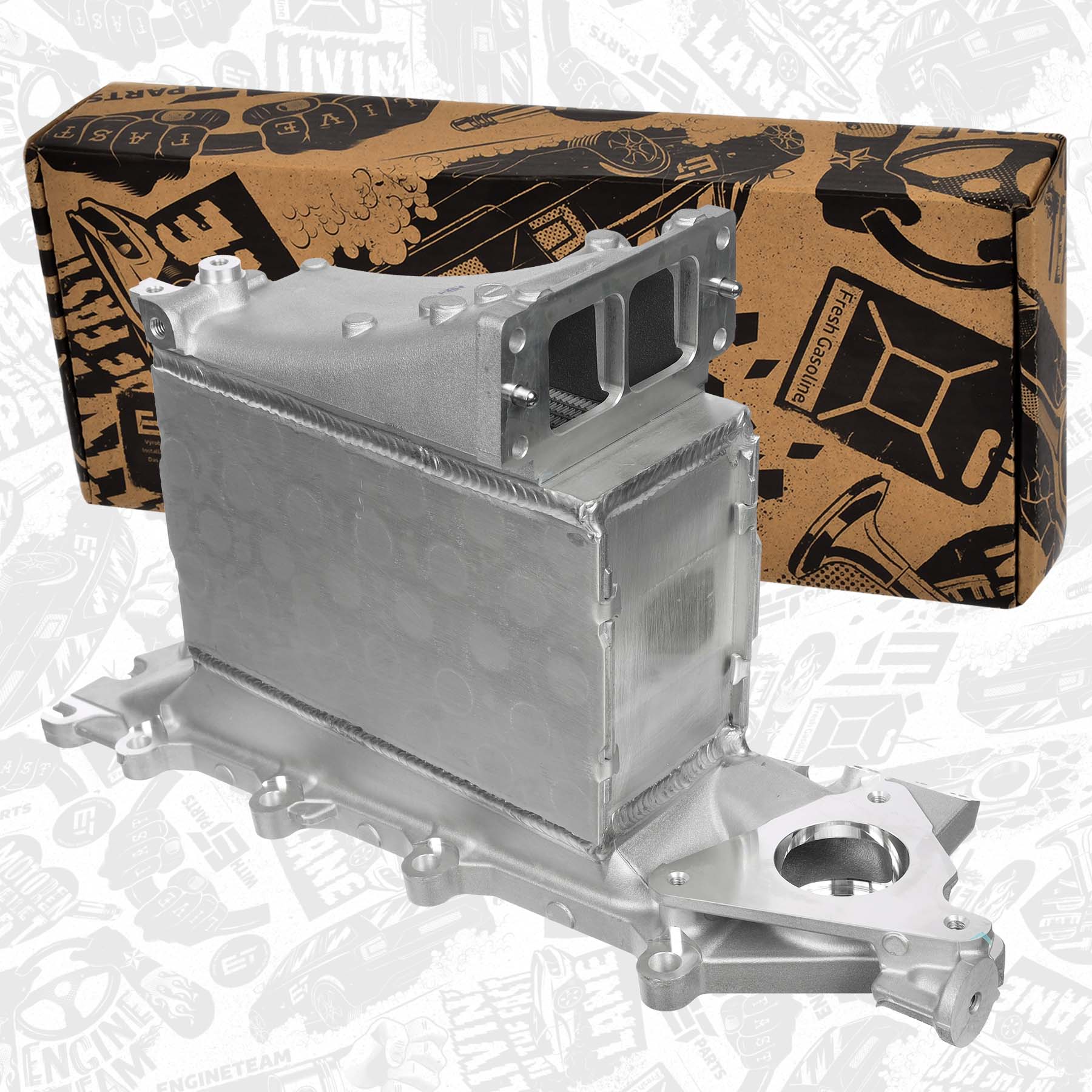 Charge Air Cooler - HE0024 ET ENGINETEAM - 04L129711AC, 04L129711 ...