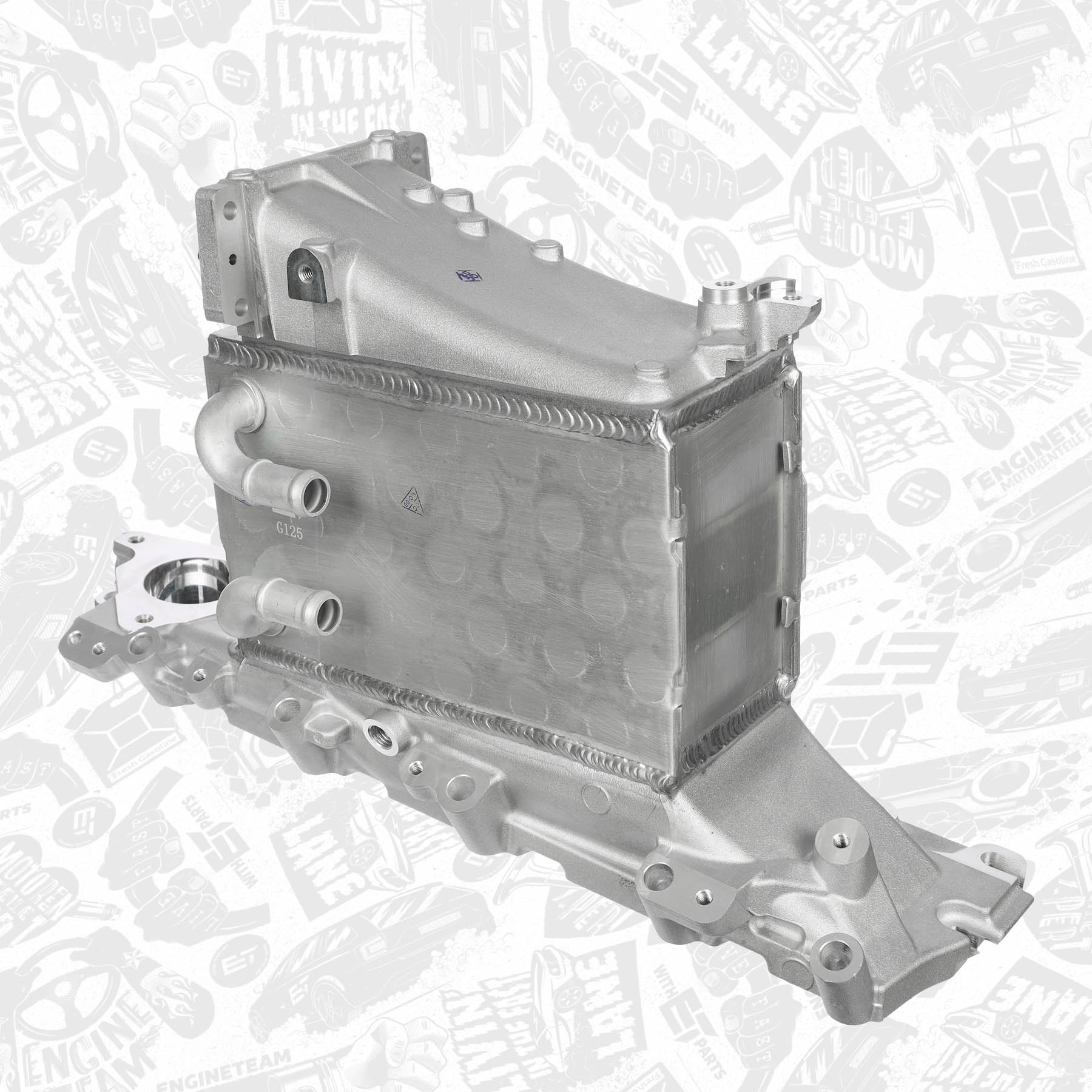 Charge Air Cooler - HE0024 ET ENGINETEAM - 04L129711AC, 04L129711 ...