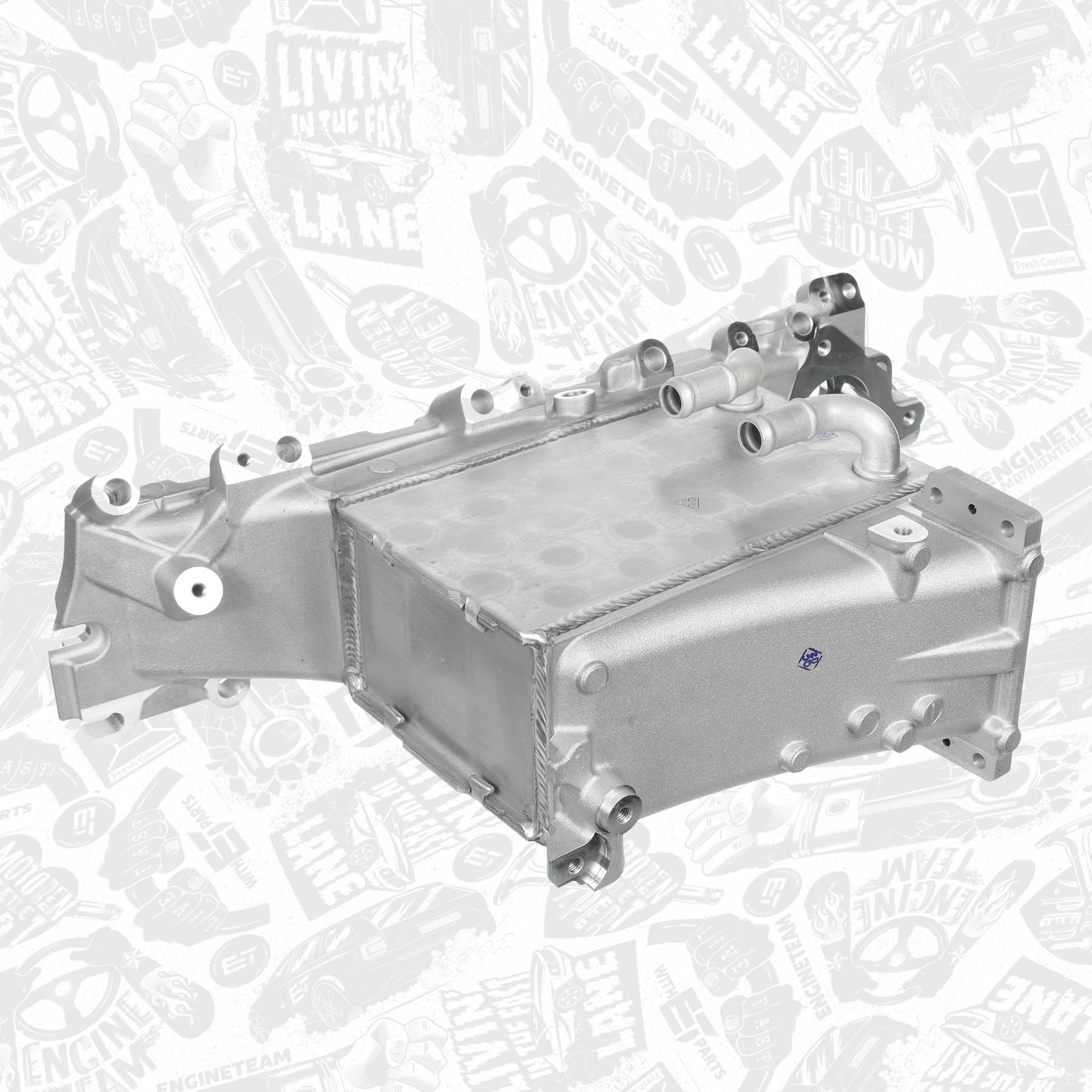 Charge Air Cooler - HE0024 ET ENGINETEAM - 04L129711AC, 04L129711 ...