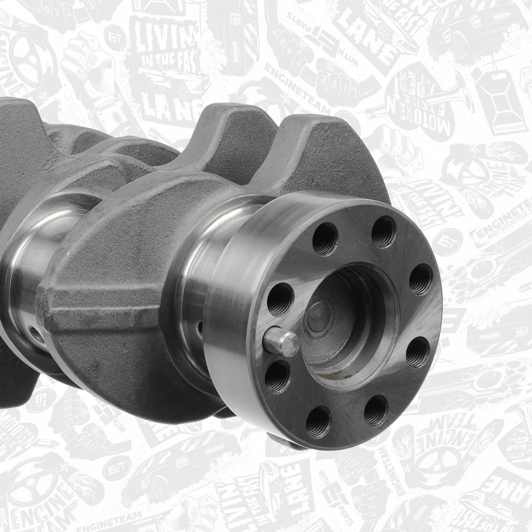 Crankshaft - HK0166 ET ENGINETEAM - 231104A010, 23110-4A000, 23110 ...