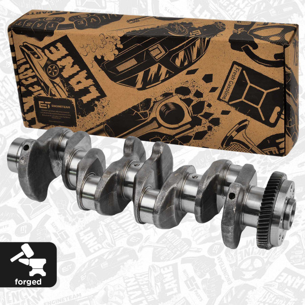 Crankshaft - HK0183 ET ENGINETEAM - 6510302501, A6510302501 ...