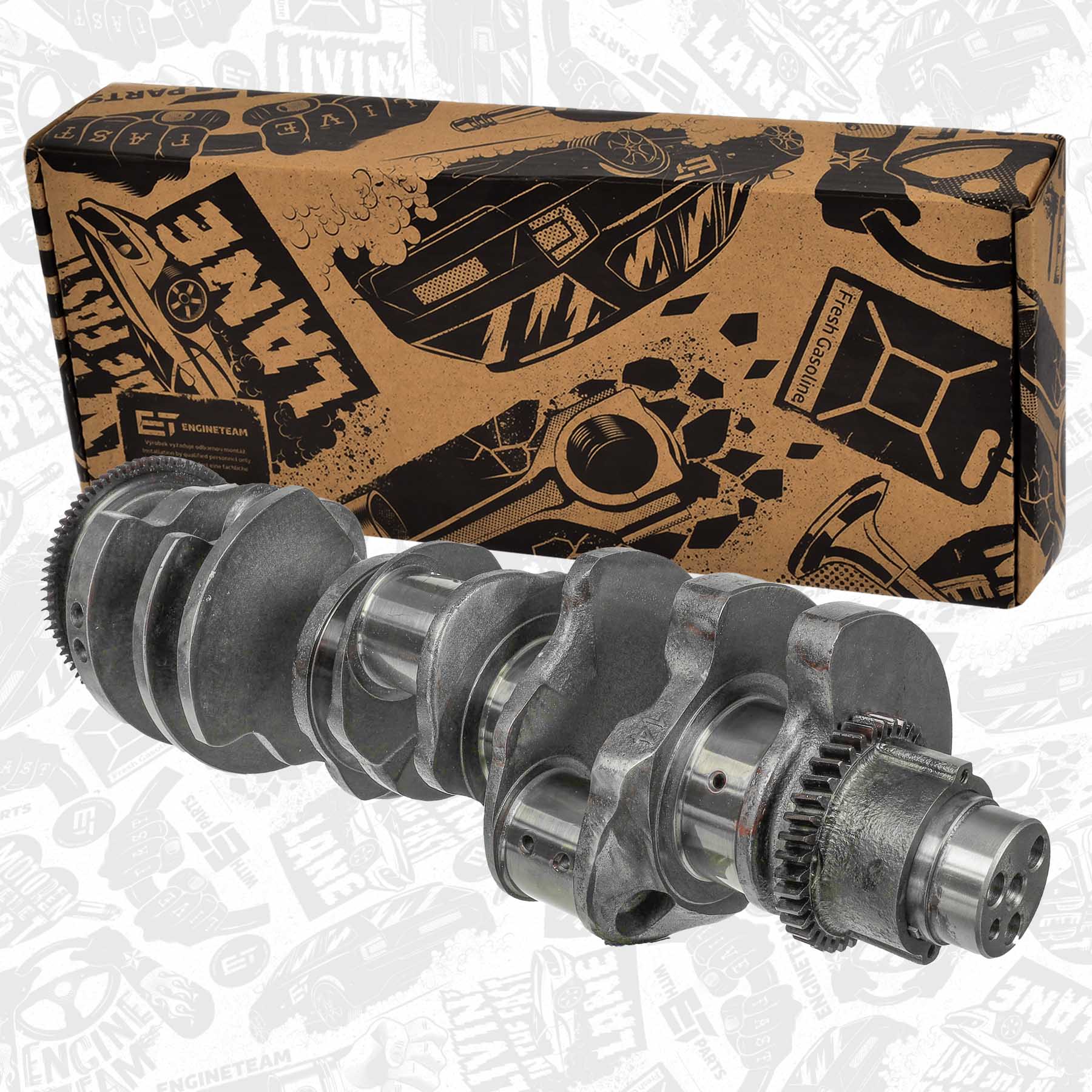 Crankshaft - HK0192VR1 ET ENGINETEAM - 1340151010, 13401-51010 | ET ...