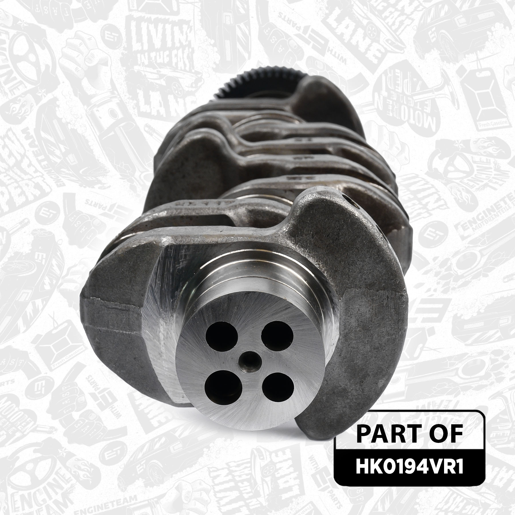 Crankshaft kit - HK0194VR1 ET ENGINETEAM - A6510302501, 6510302501 ...