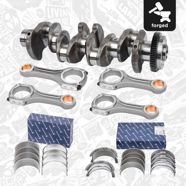 Crankshaft kit - HK0194 ET ENGINETEAM - A6510302501, 6510302501 ...