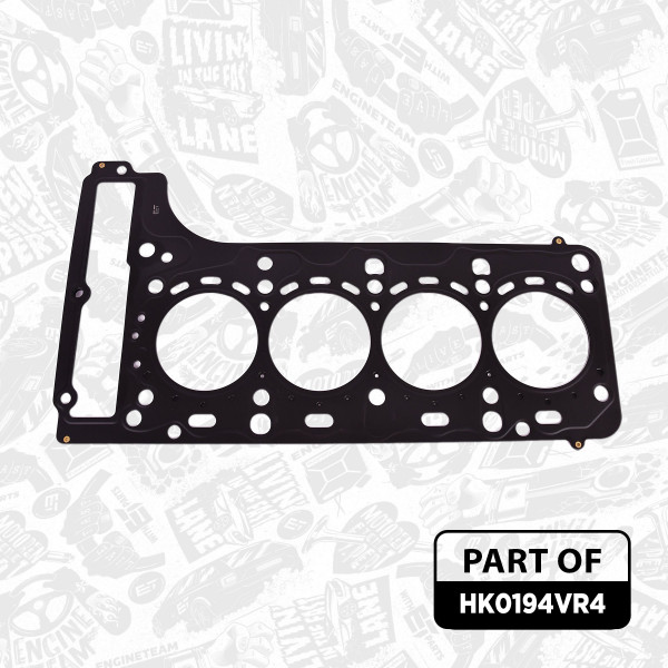 Crankshaft kit - HK0194VR4 ET ENGINETEAM - A6510302501, 6510302501 ...