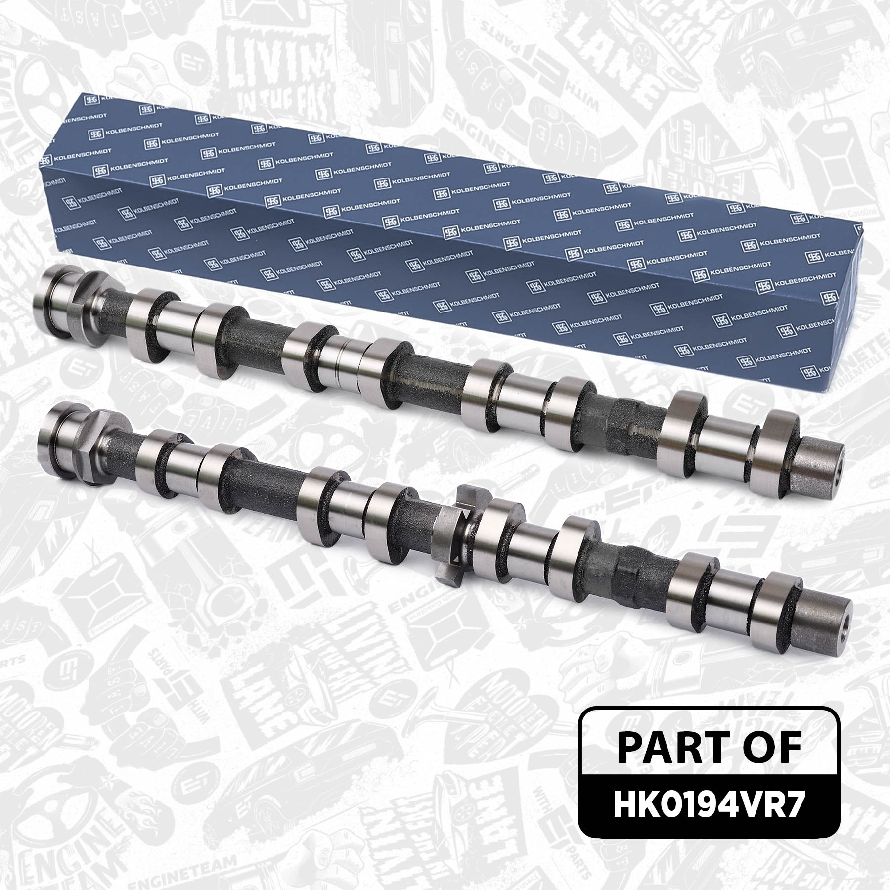 Crankshaft kit - HK0194VR7 ET ENGINETEAM - A6510302501, 6510302501 ...