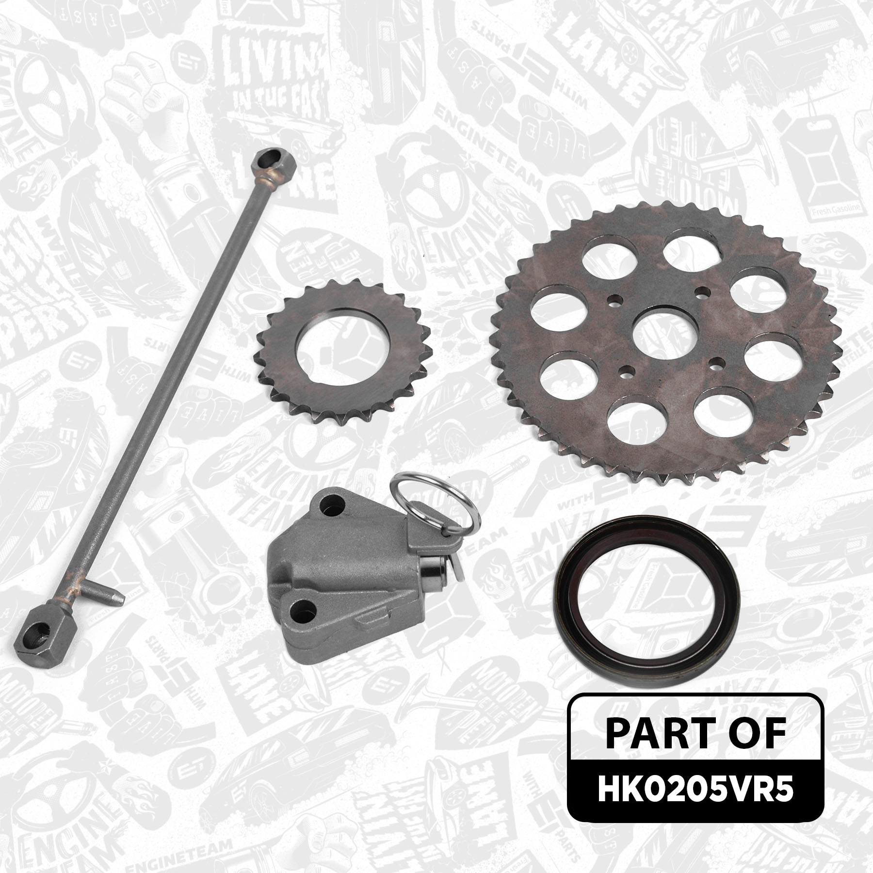 Crankshaft kit - HK0205VR5 ET ENGINETEAM - 12220M86J00, 1539542 ...