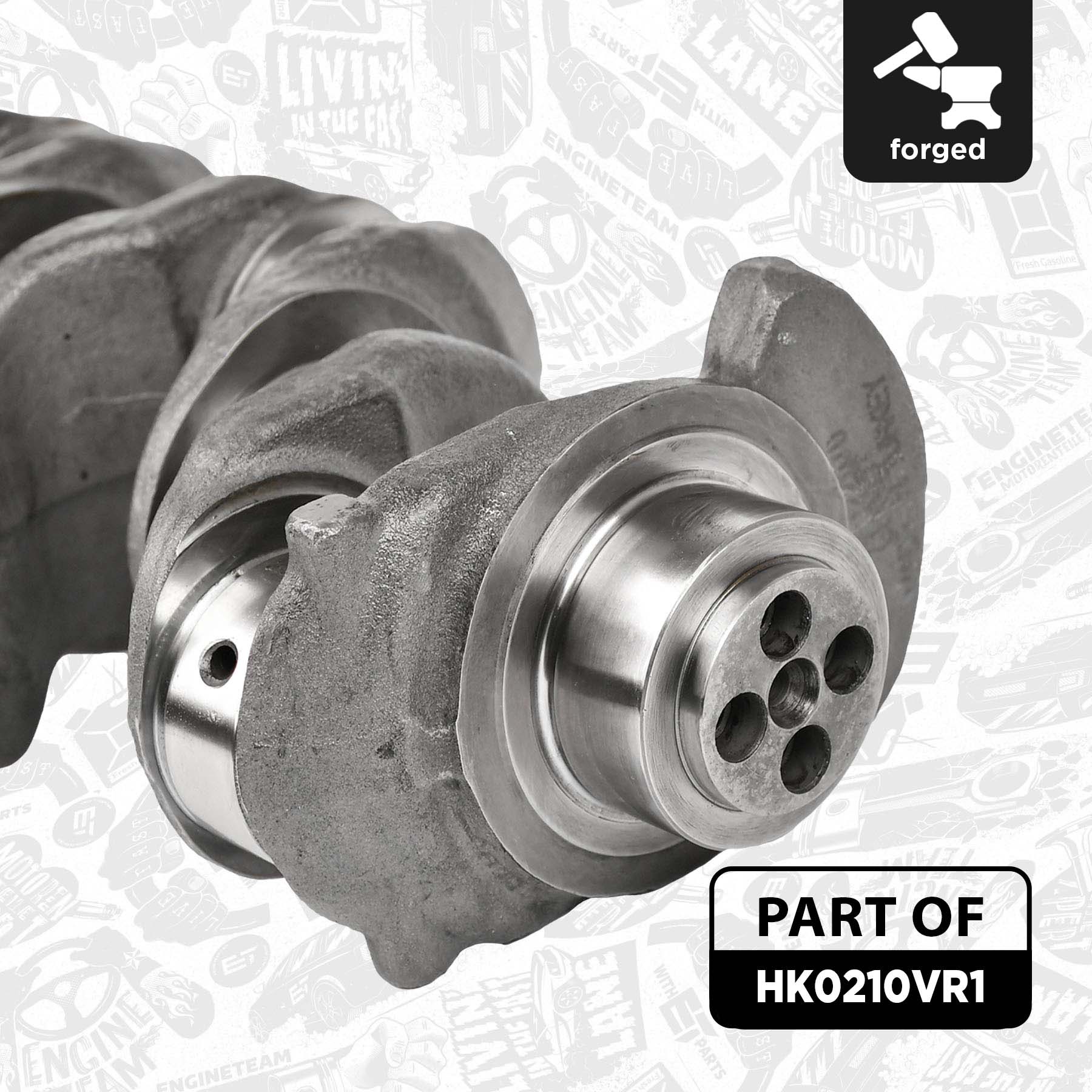 Repair kit, crankshaft - HK0210VR1 ET ENGINETEAM - 77979750600 ...