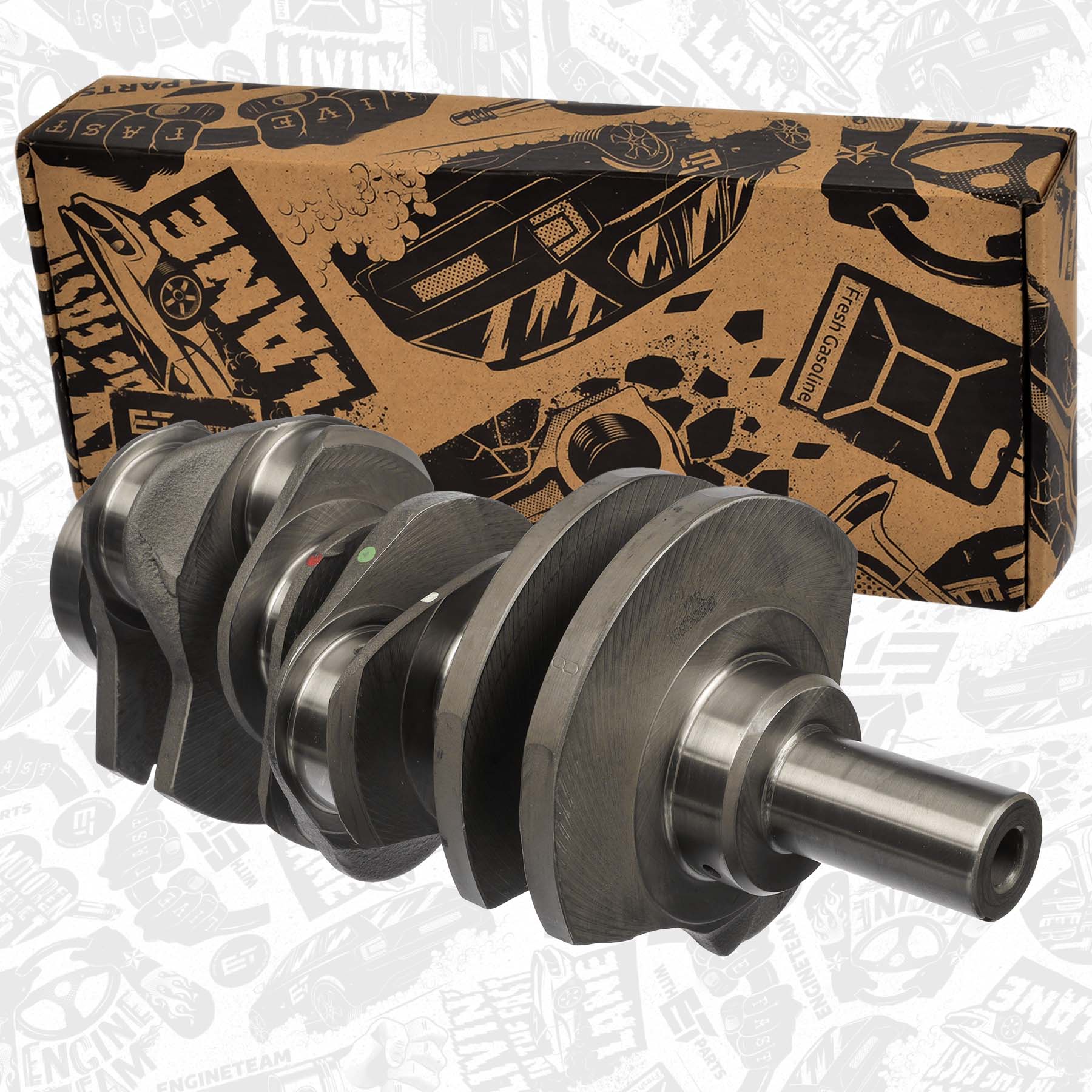 Crankshaft - HK0225 ET ENGINETEAM - 68147110AA, 68147110AB, 868821 | ET ...
