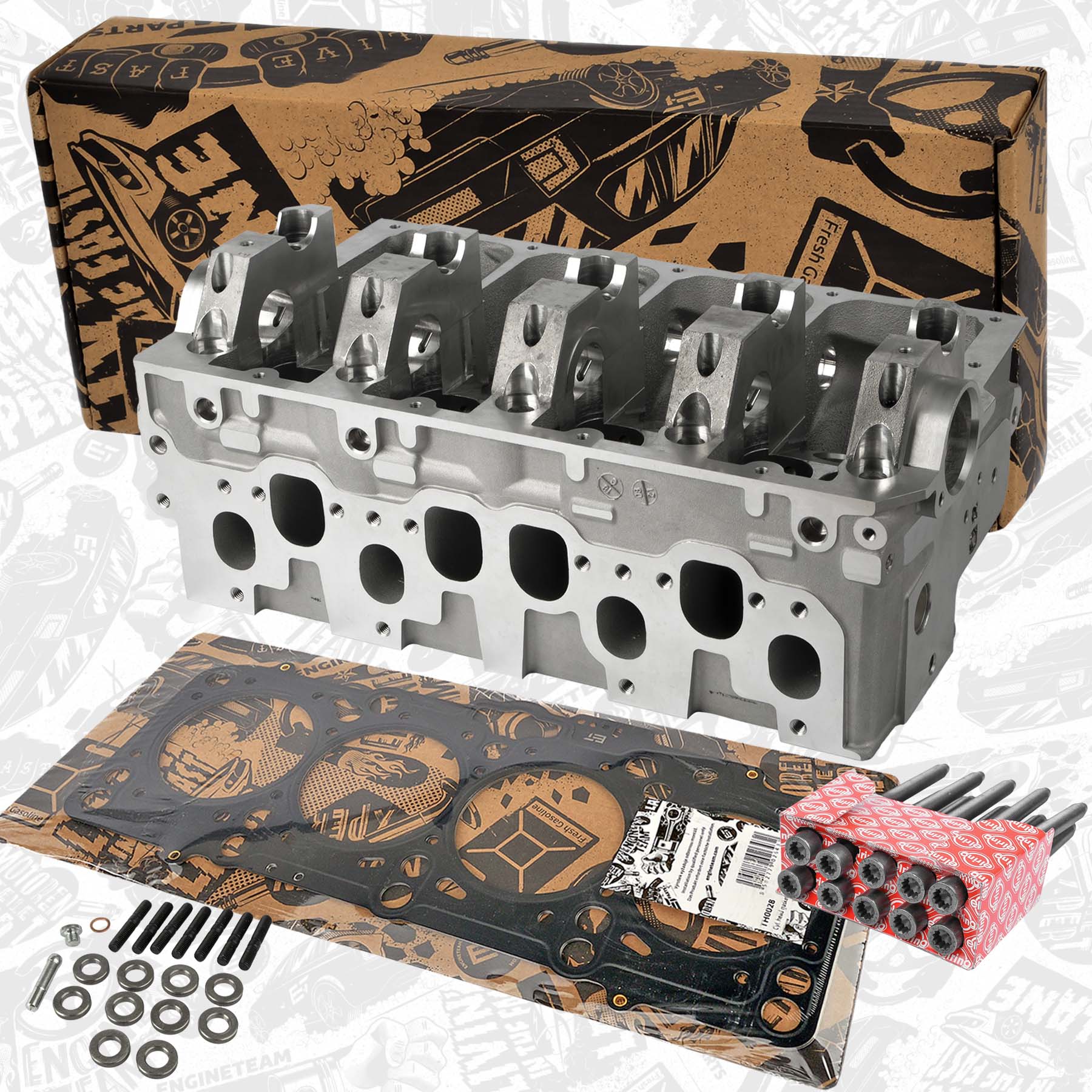 Cylinder Head set - HL0054VR1 ET ENGINETEAM - 03G103351C, 038103351D ...