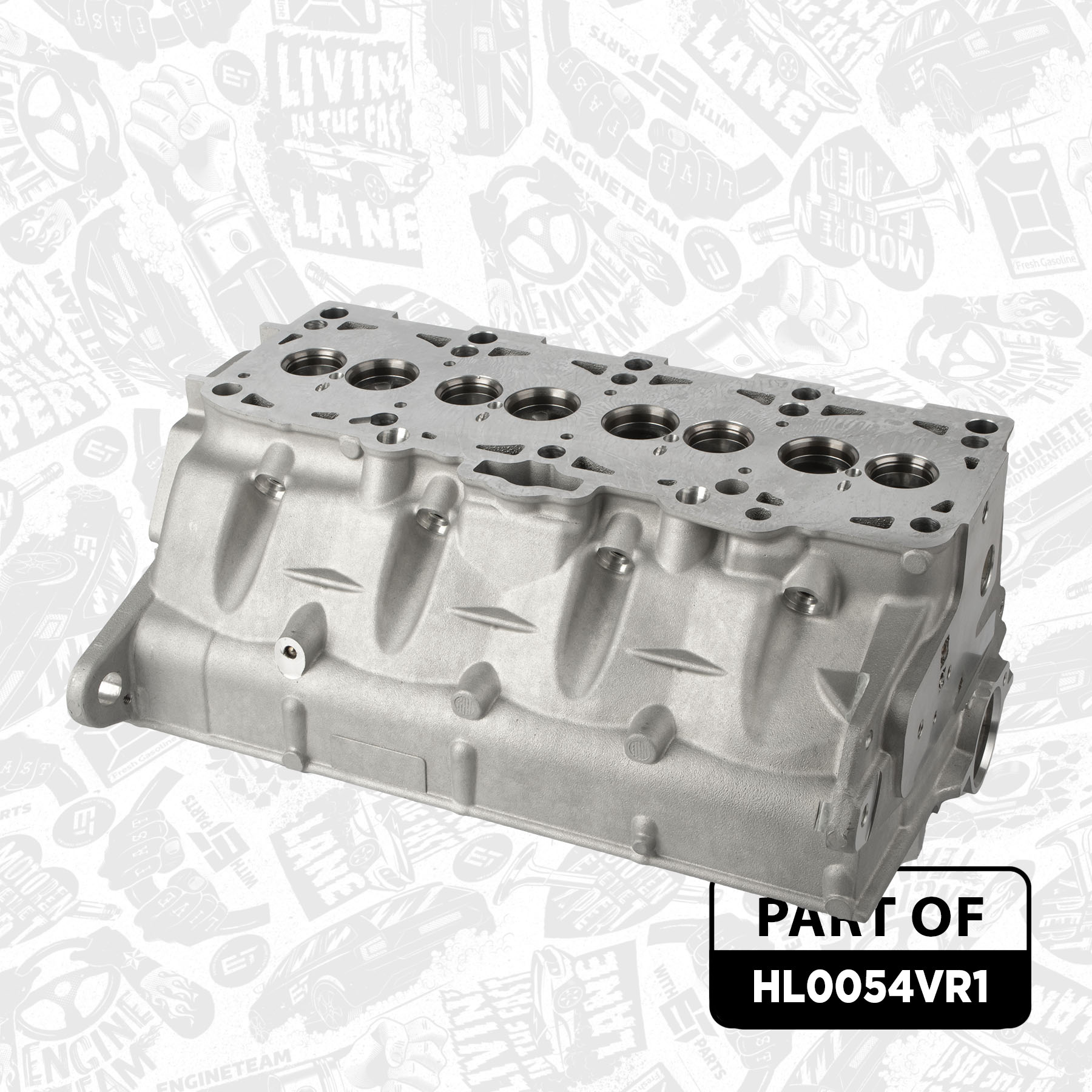 Cylinder Head set - HL0054VR1 ET ENGINETEAM - 03G103351C, 038103351D ...