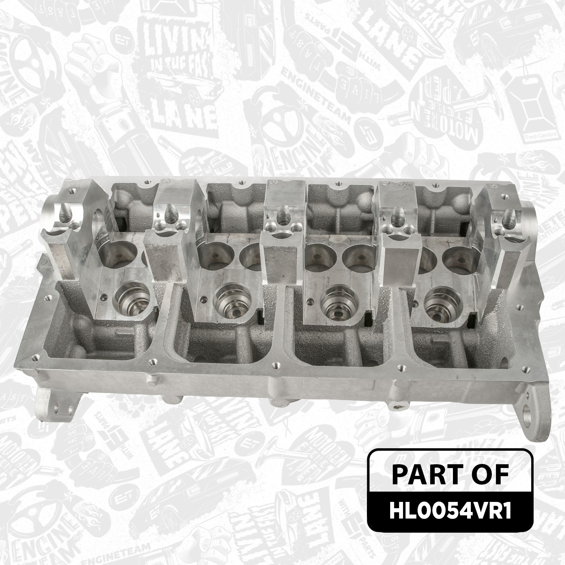 Cylinder Head set - HL0054VR1 ET ENGINETEAM - 03G103351C, 038103351D ...