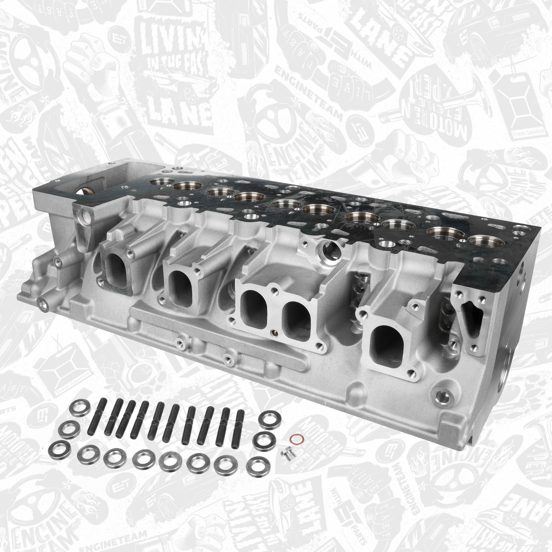 Cylinder Head - HL0085 ET ENGINETEAM - 070103063D, 070103063K ...