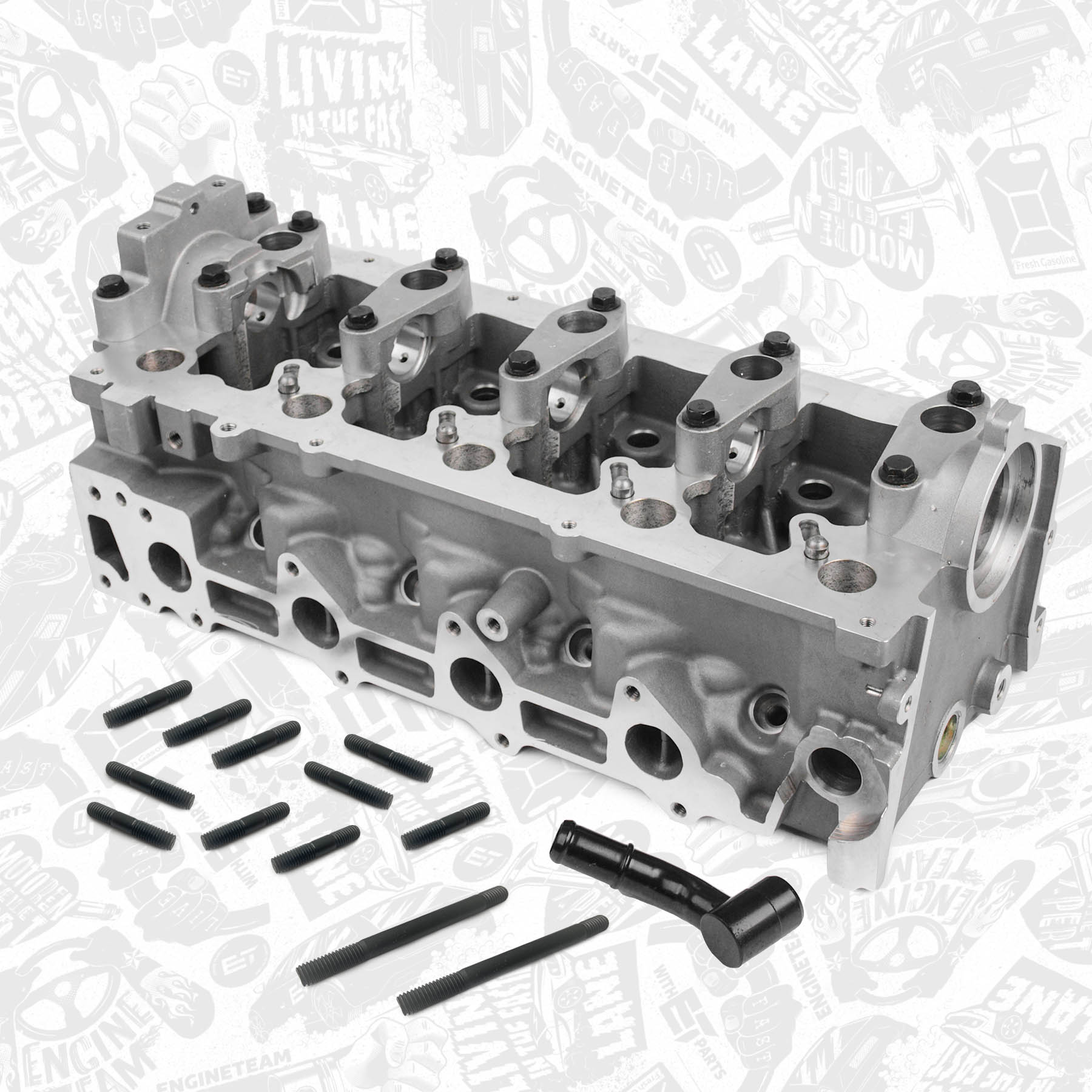 Cylinder Head - HL0102 ET ENGINETEAM - 22111-27400, 2211127400, 22111 ...