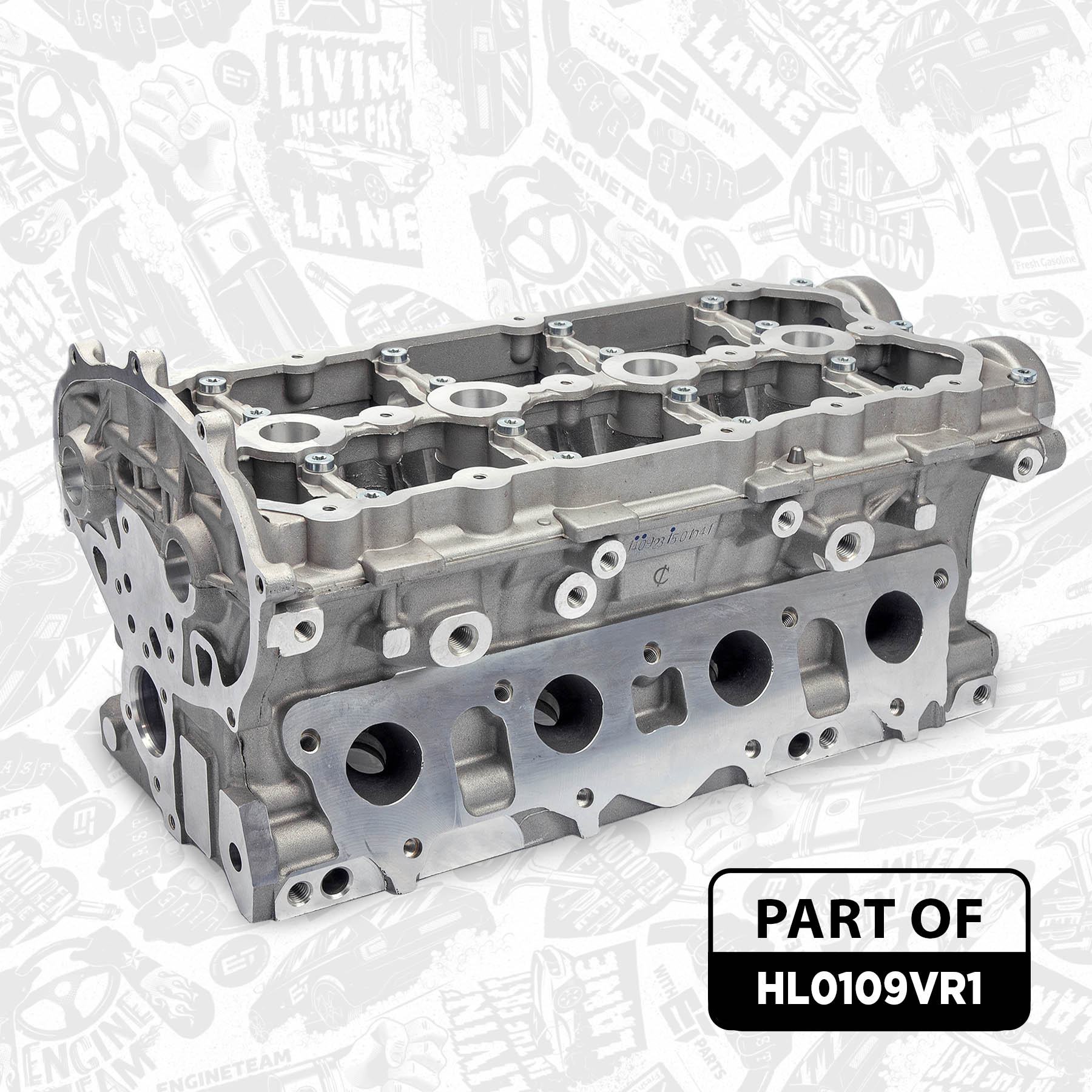 Cylinder Head set - HL0109VR1 ET ENGINETEAM - 06D103351D, 06F103351 ...
