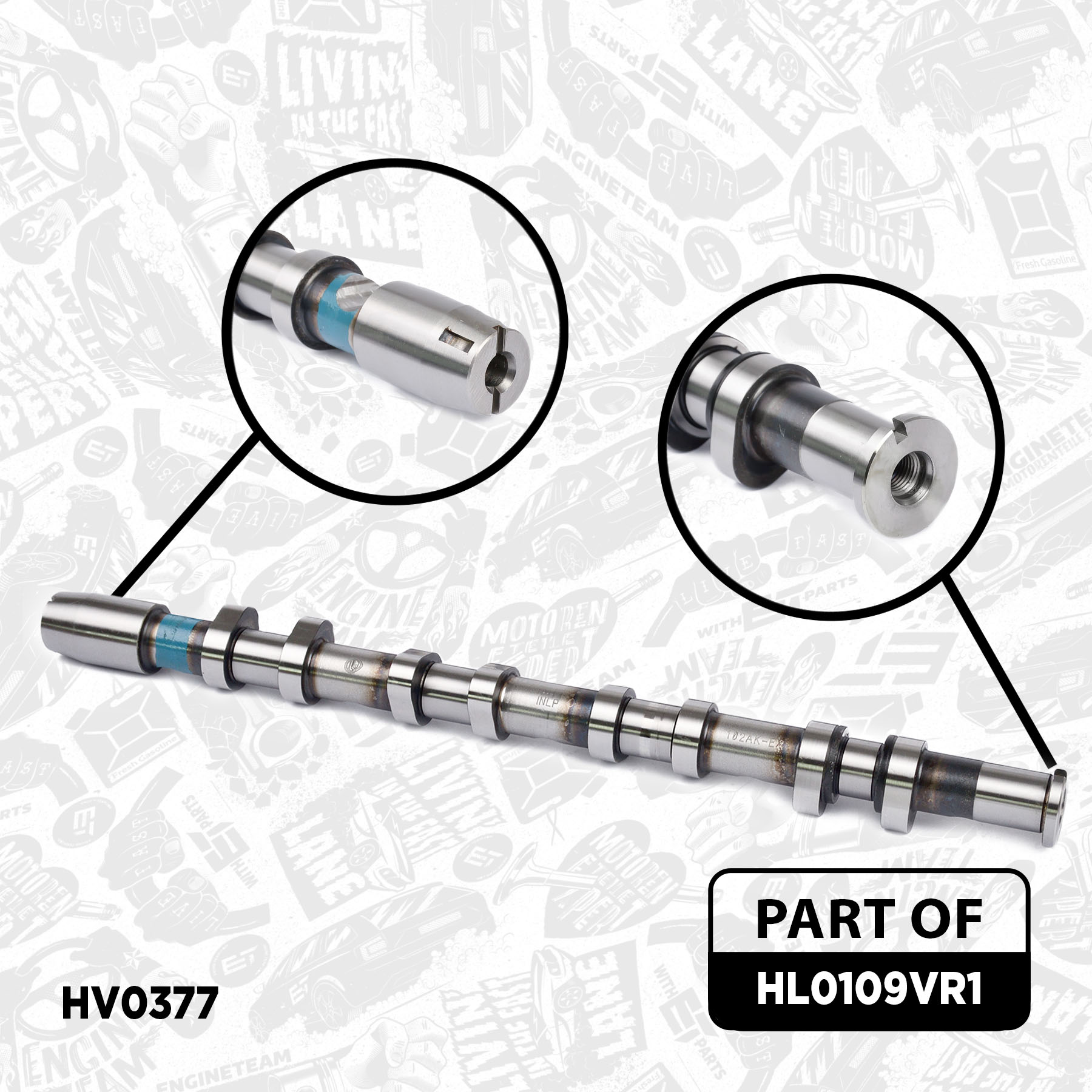 Cylinder Head set - HL0109VR1 ET ENGINETEAM - 06D103351D, 06F103351 ...