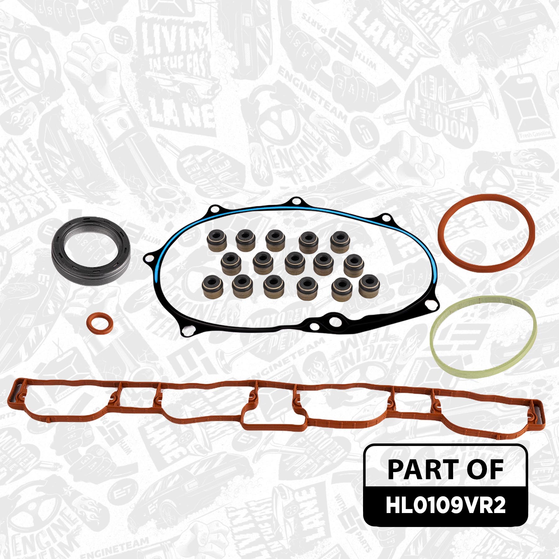 Cylinder Head set - HL0109VR2 ET ENGINETEAM - 06D103351D, 06F103351 ...