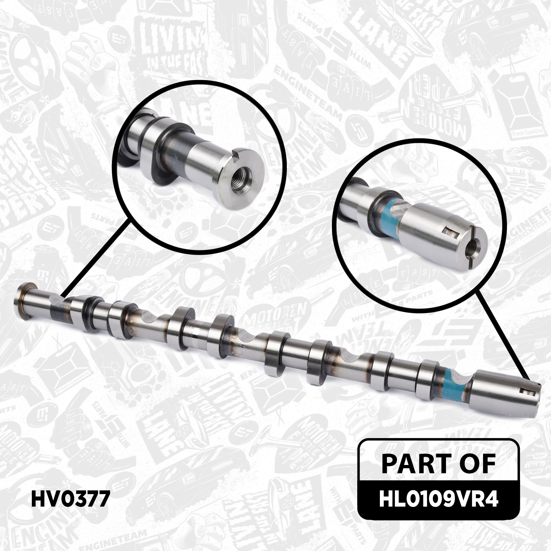 Cylinder Head set - HL0109VR4 ET ENGINETEAM - 06D103351D, 06F103351 ...