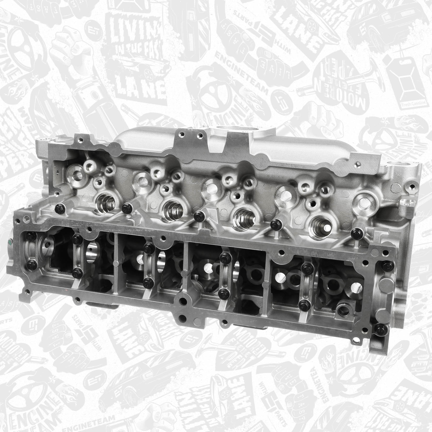 Cylinder Head + valves - HL0125VR1 ET ENGINETEAM - 0200HS, 1685778 ...