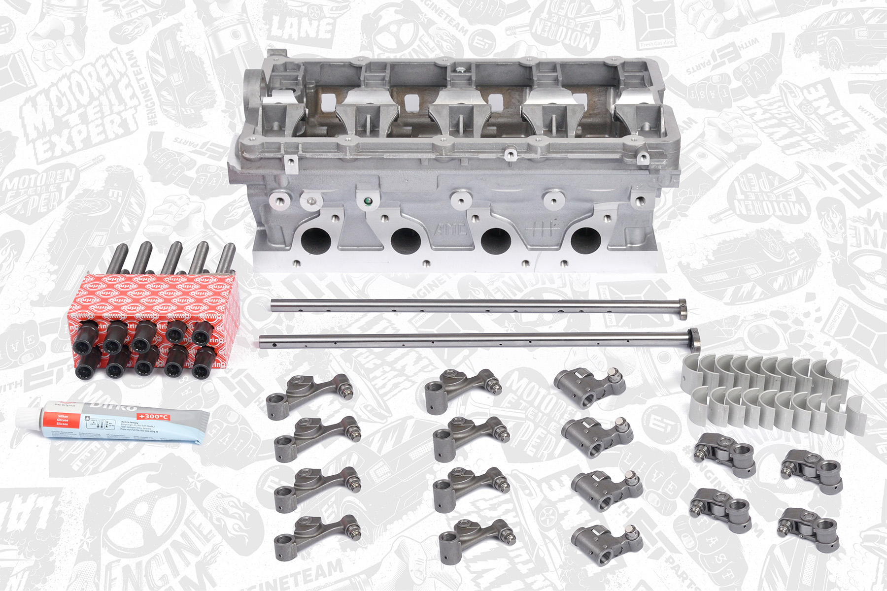 Cylinder Head set - HL0126ET ET ENGINETEAM - 068001295AA, 03G103351B ...