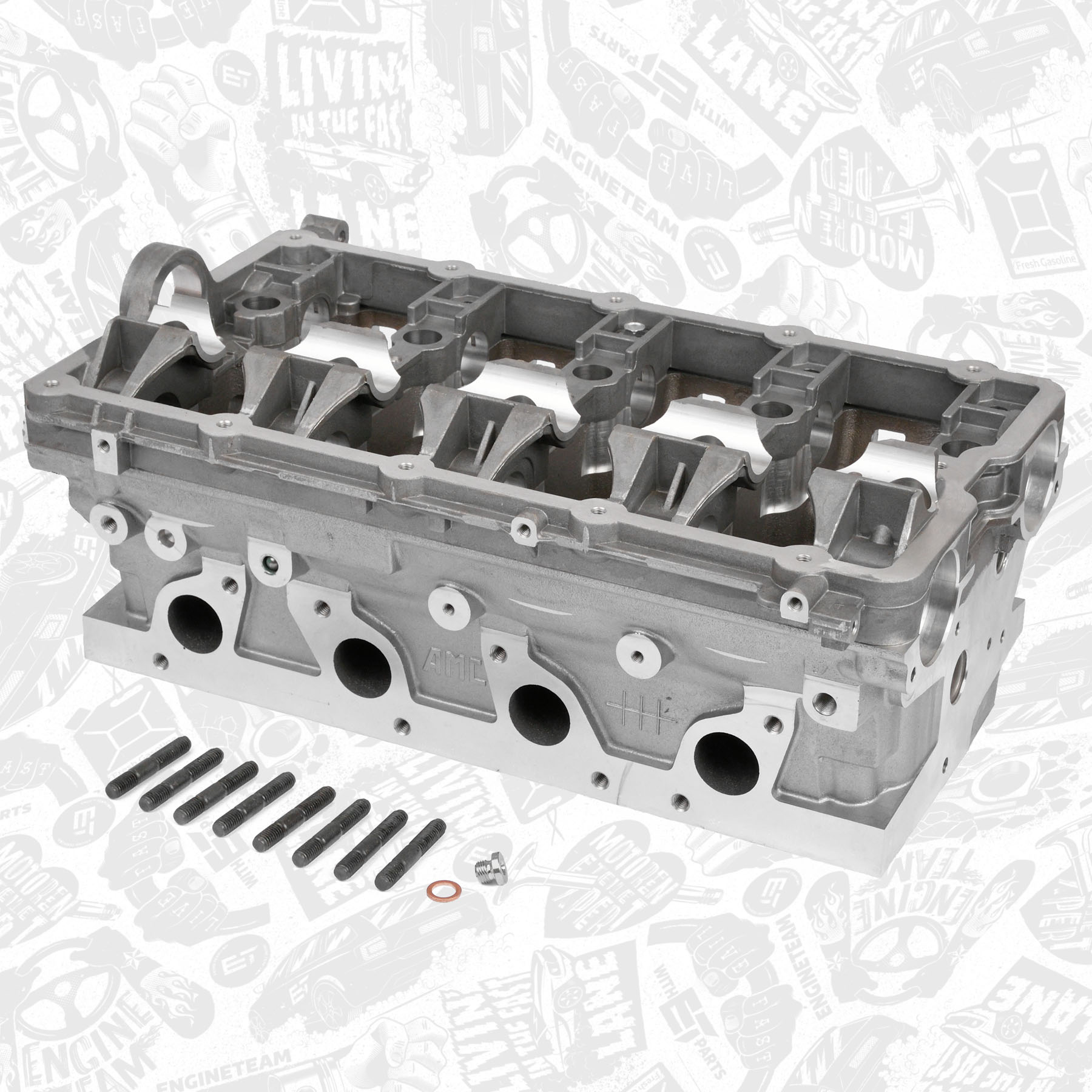 Cylinder Head + valves - HL0127 ET ENGINETEAM - 03G103264BX ...