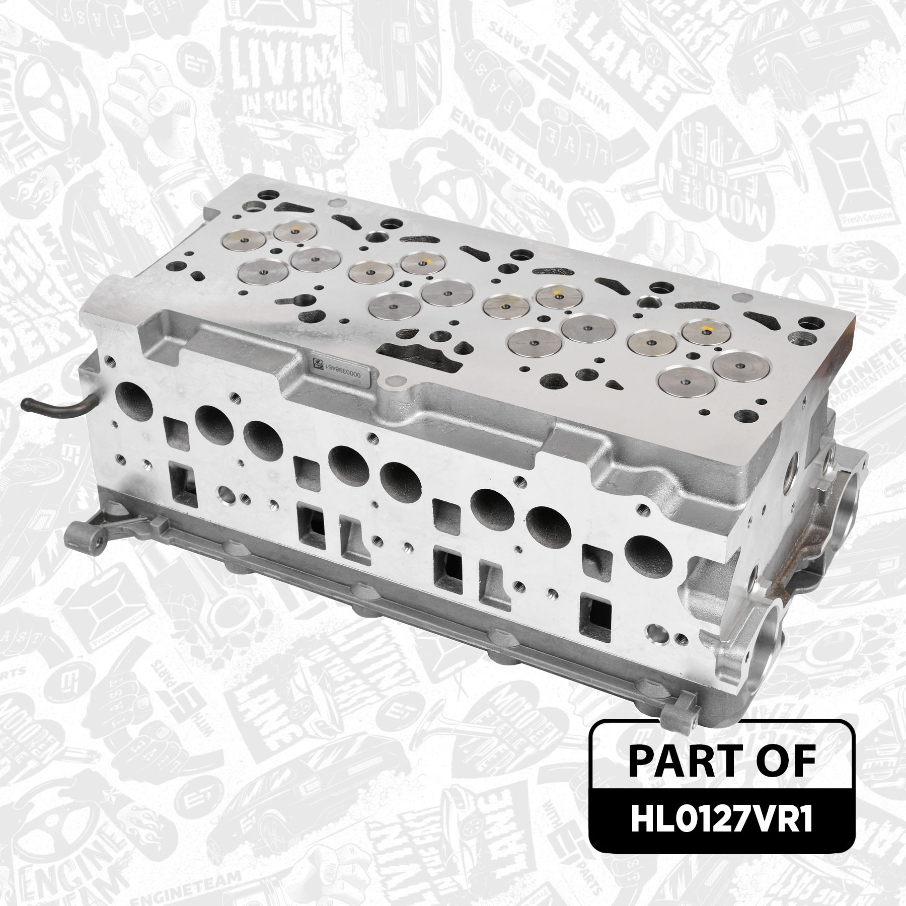 Cylinder Head set - HL0127VR1 ET ENGINETEAM - 03G103264BX, 03G103264EX ...