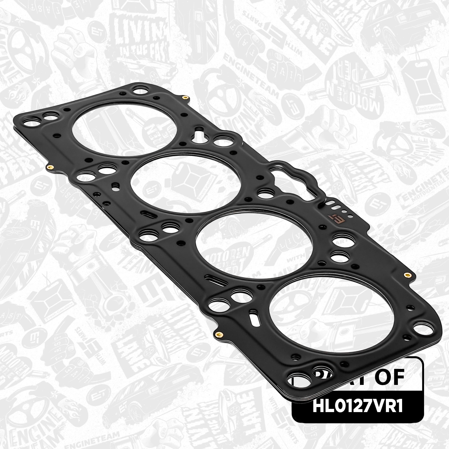 Cylinder Head set - HL0127VR1 ET ENGINETEAM - 03G103264BX, 03G103264EX ...