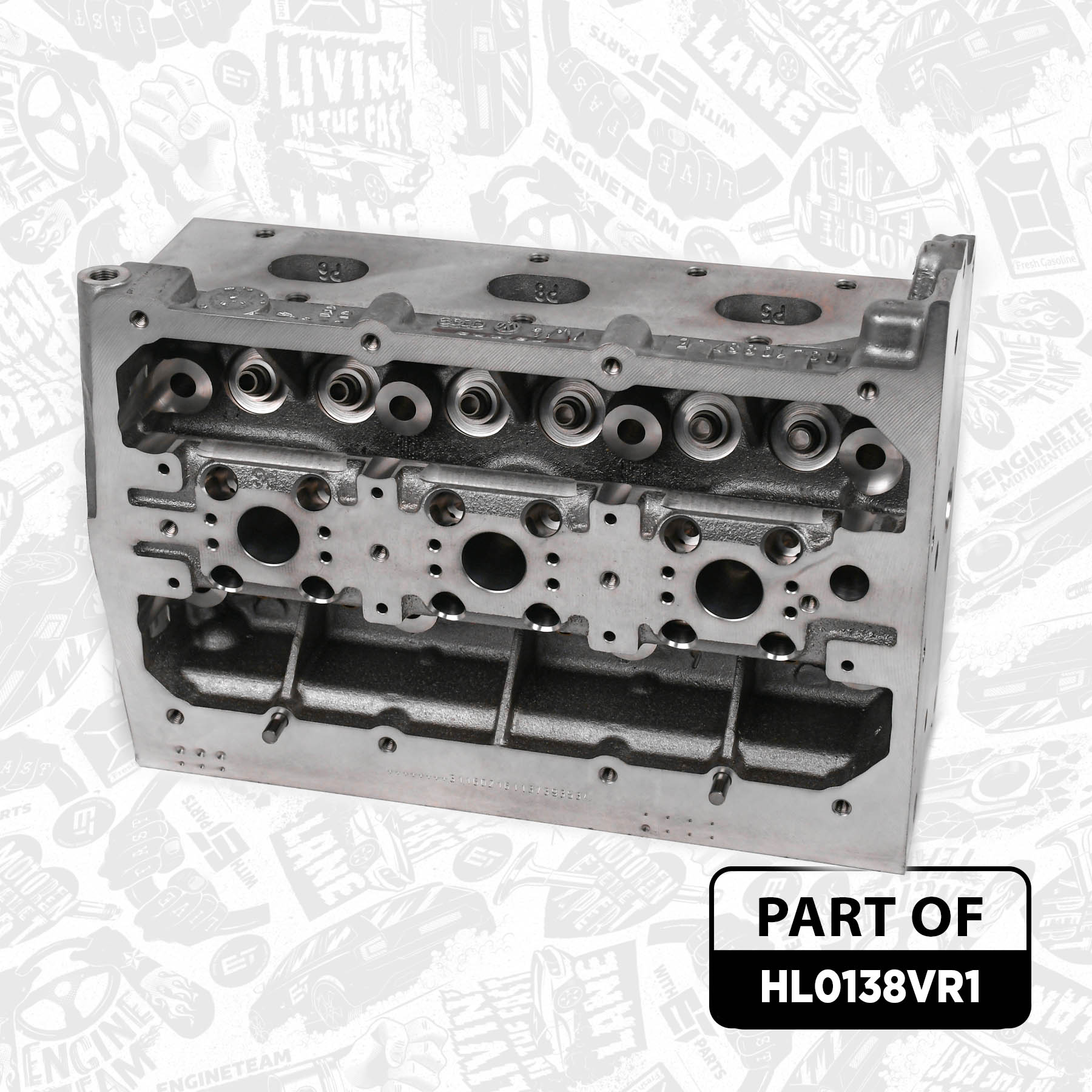 Cylinder Head set - HL0138VR1 ET ENGINETEAM - 03E103351, 03E103264X ...