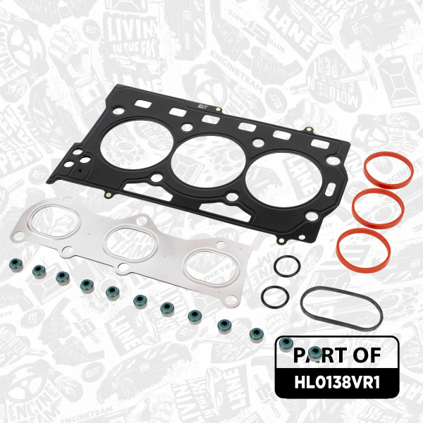 Cylinder Head set - HL0138VR1 ET ENGINETEAM - 03E103351, 03E103264X ...