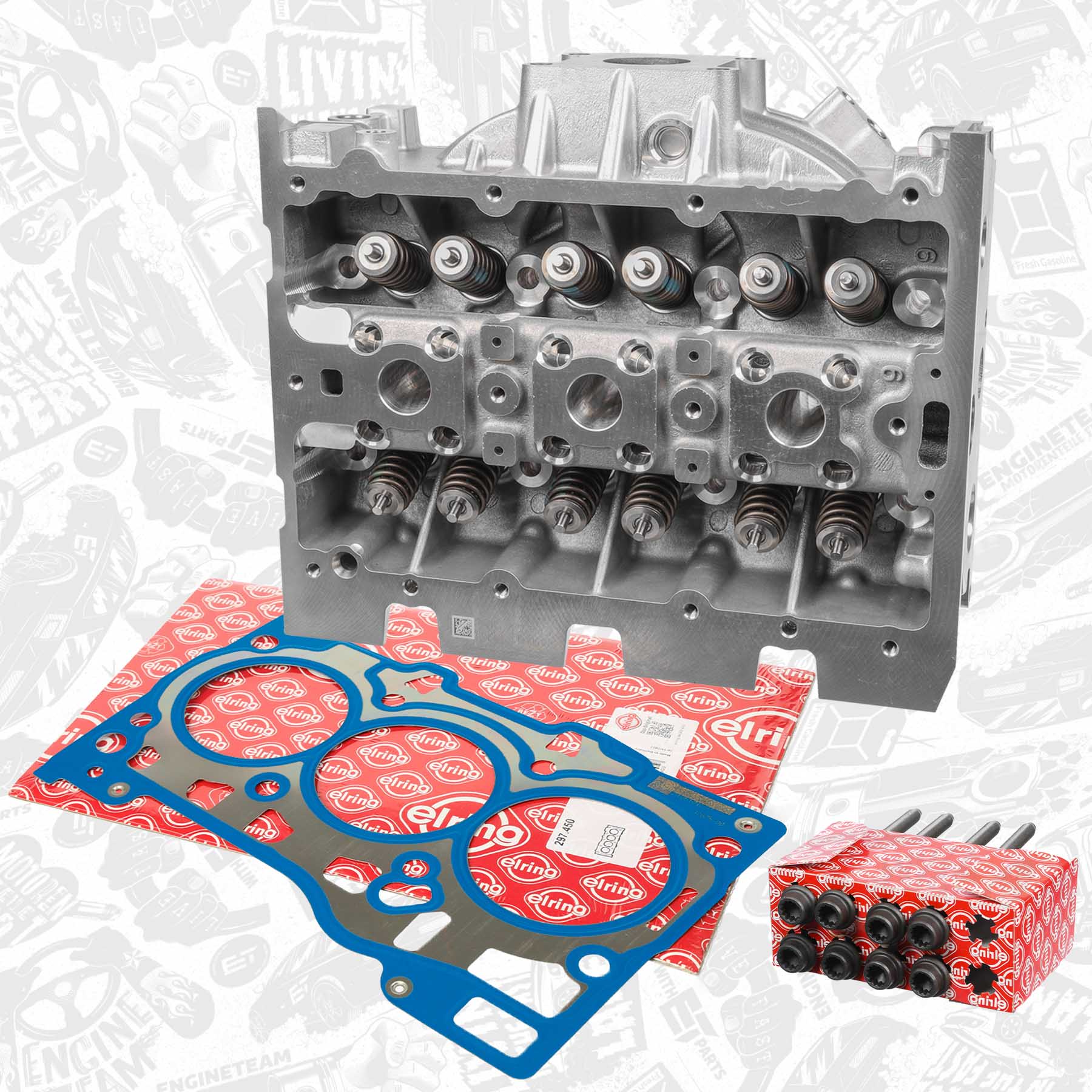 Repair Kit, cylinder head - HL0142VR1 ET ENGINETEAM - 04C103063K ...
