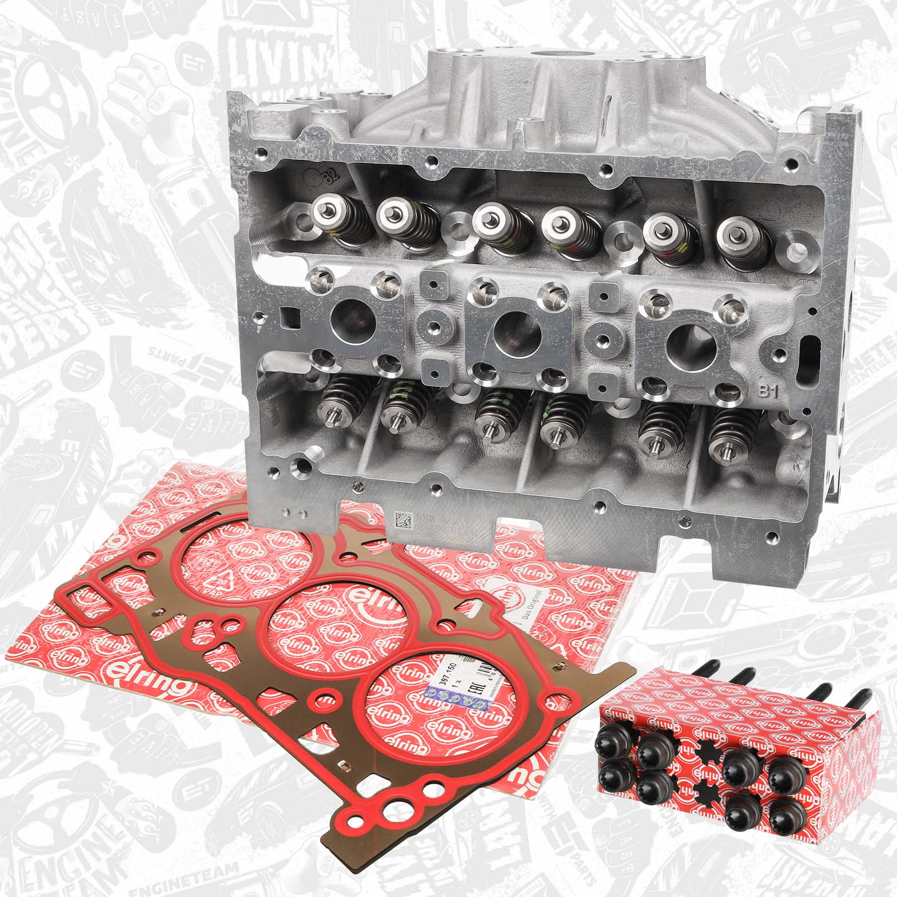 Repair Kit, cylinder head - HL0144VR1 ET ENGINETEAM - 04C103063AC ...