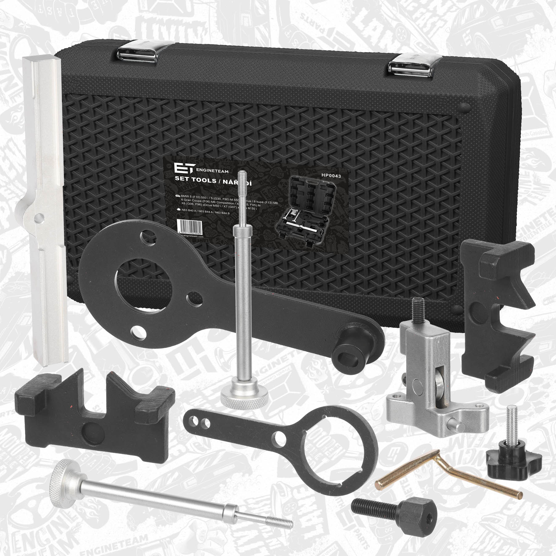Adjustment Tool Set, valve timing - HP0043 ET ENGINETEAM - 119900 ...