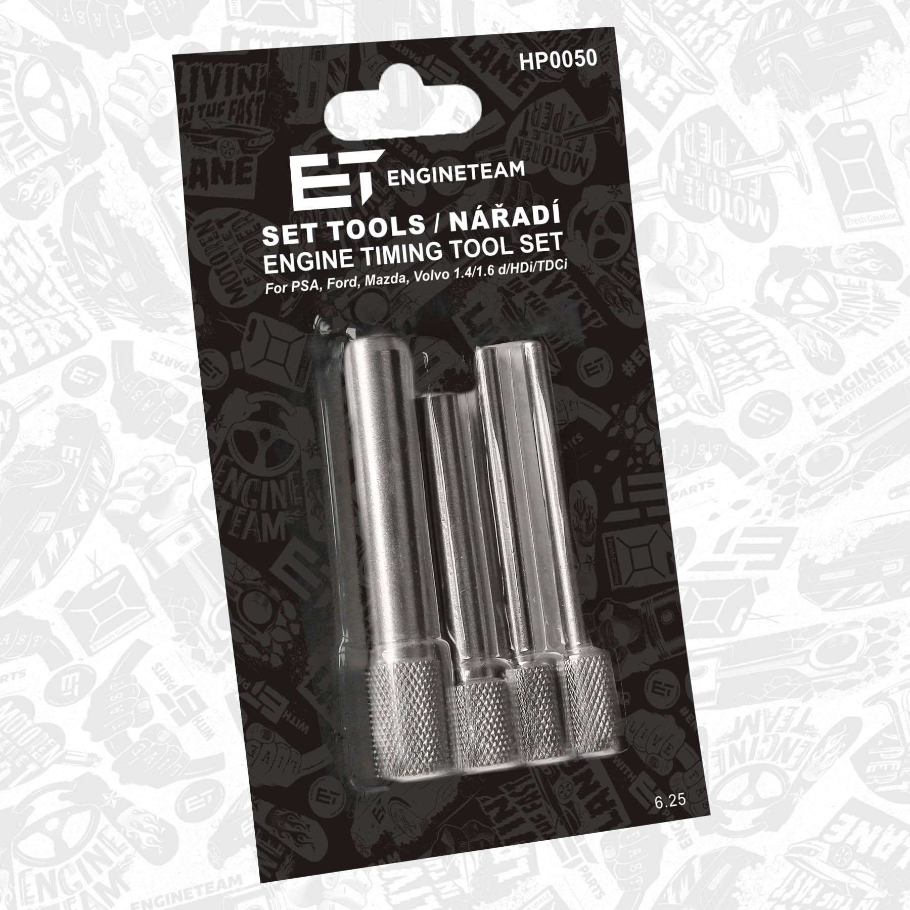 Adjustment Tool Set, valve timing - HP0050 ET ENGINETEAM - 0132AB ...