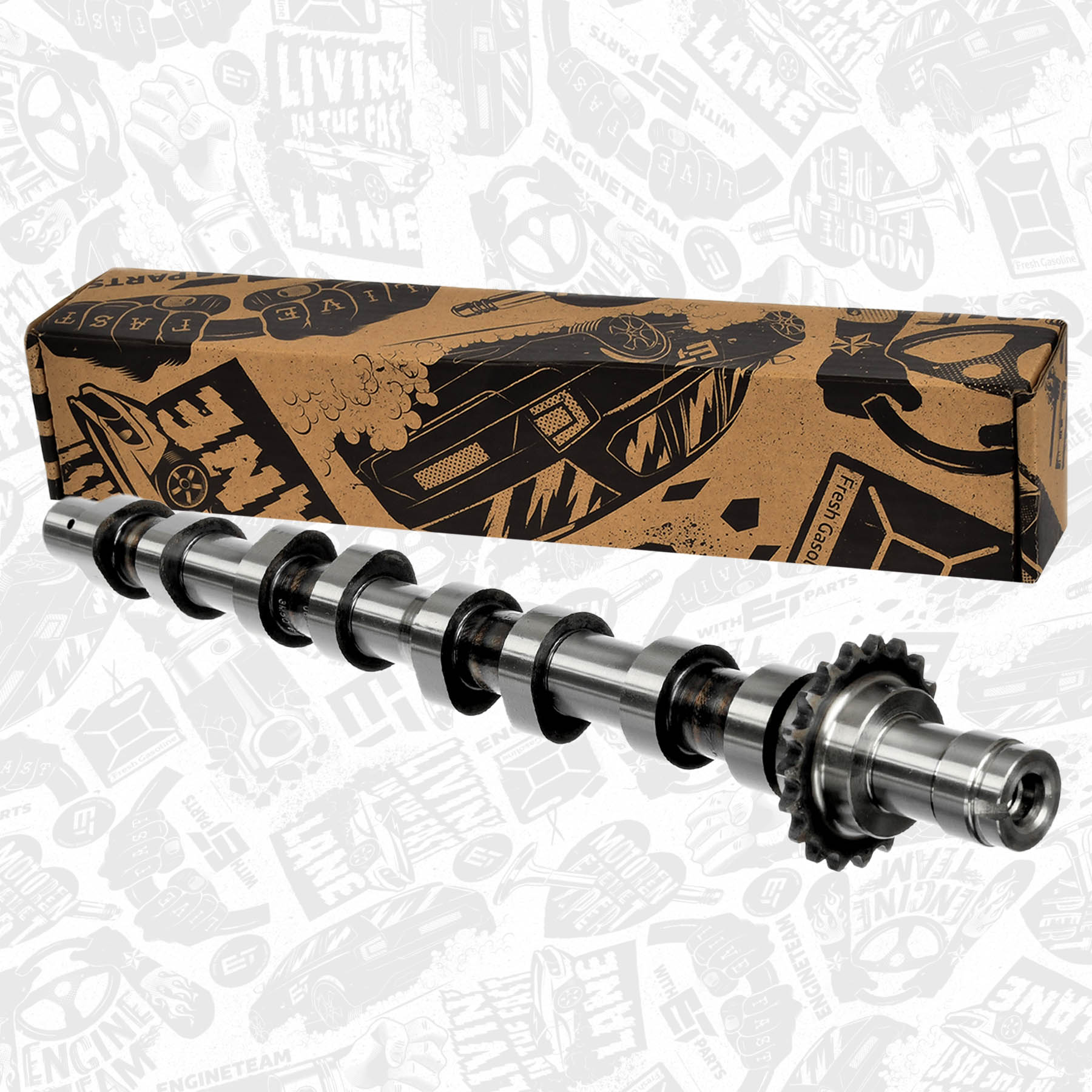 Camshaft - HV0293 ET ENGINETEAM - 0801Z9, 1313804, 3M5Q6A270AC | ET ...