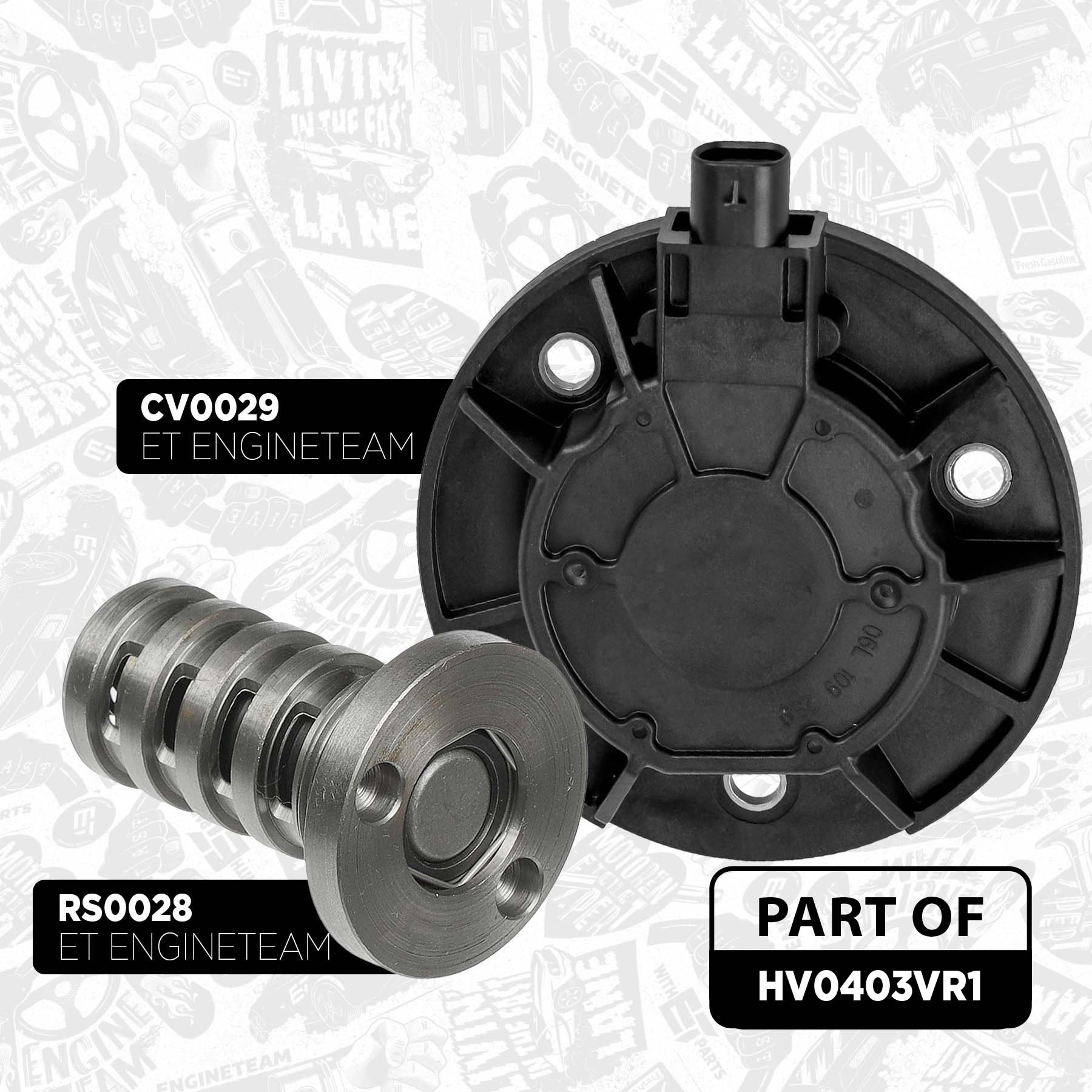 Repair Kit, camshaft mounting bracket - HV0403VR1 ET ENGINETEAM ...