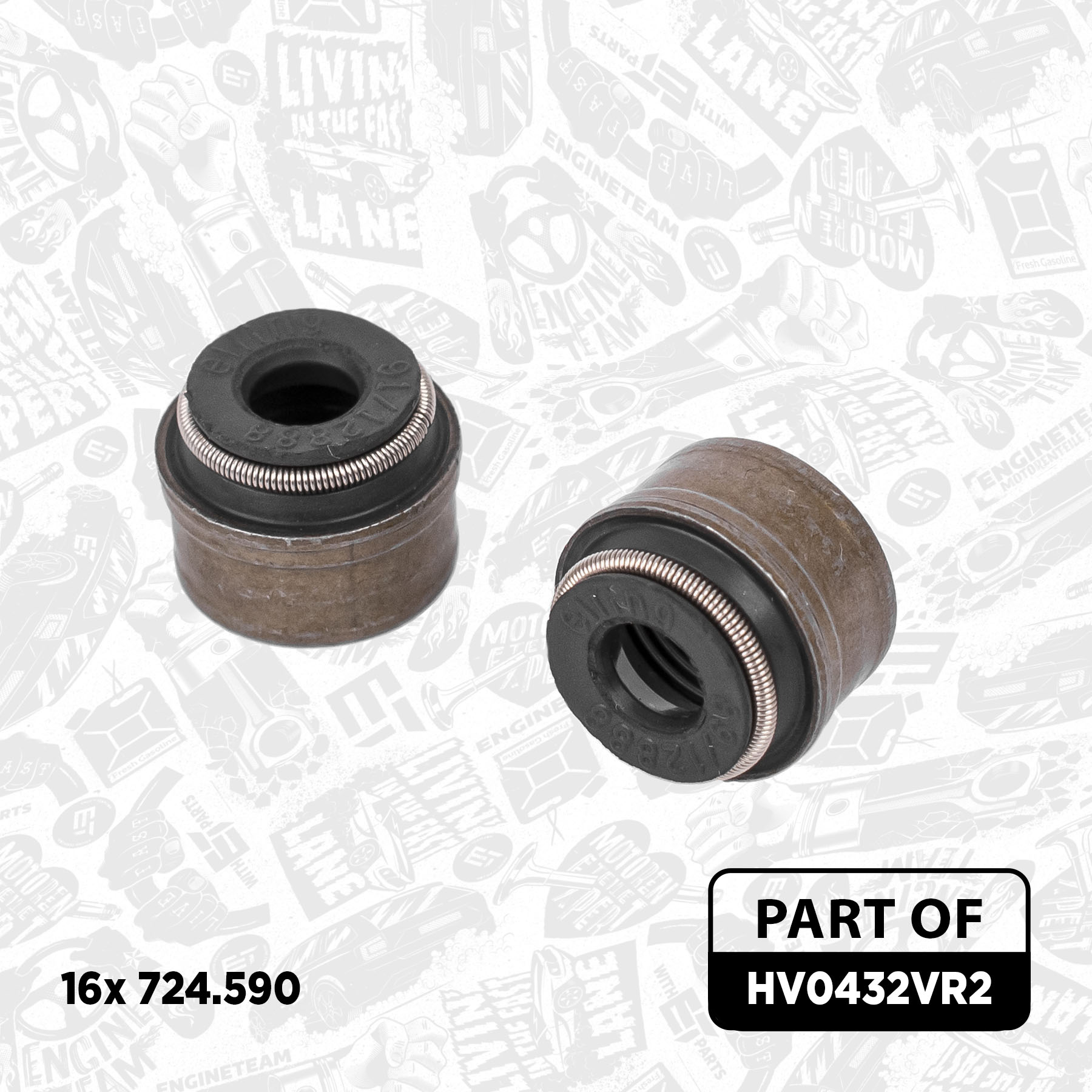 Camshaft Kit - HV0432VR2 ET ENGINETEAM - 03L109021E, 03L109611 ...