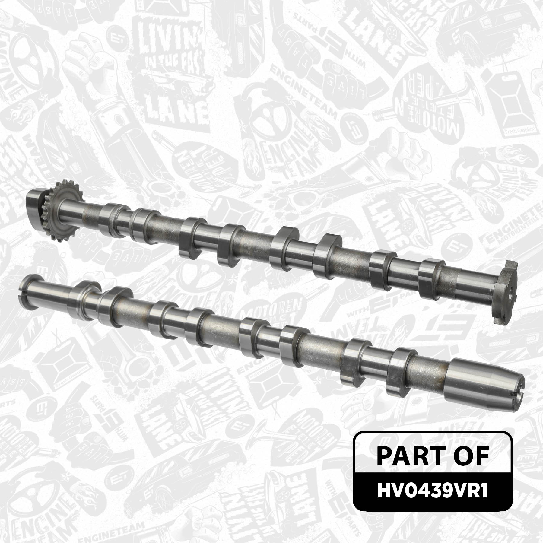 Camshaft Kit - HV0439VR1 ET ENGINETEAM - 06F109102B, 06F109102E ...