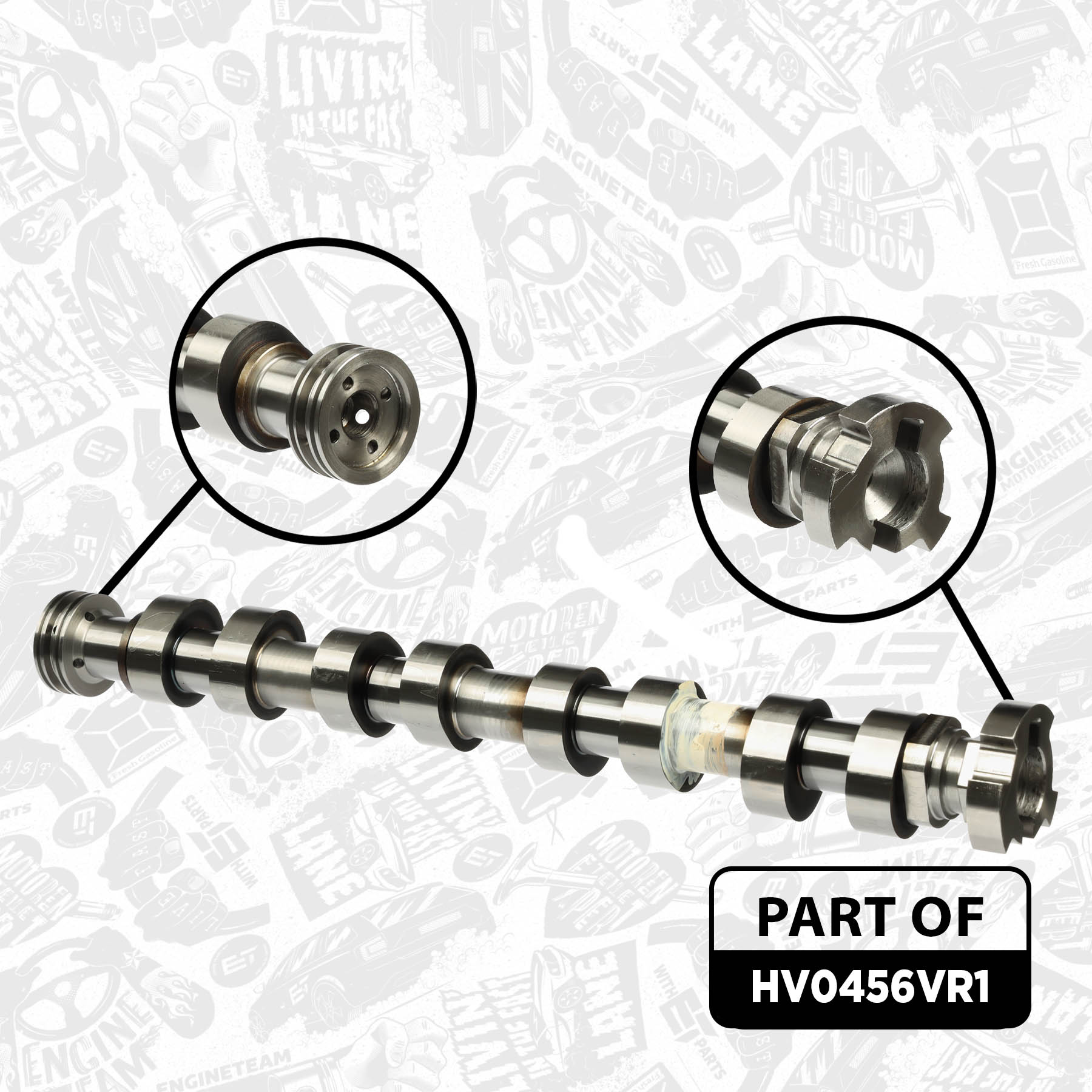 Camshaft Kit - HV0456VR1 ET ENGINETEAM - 0801.FF, 11317587755, 0801FF ...