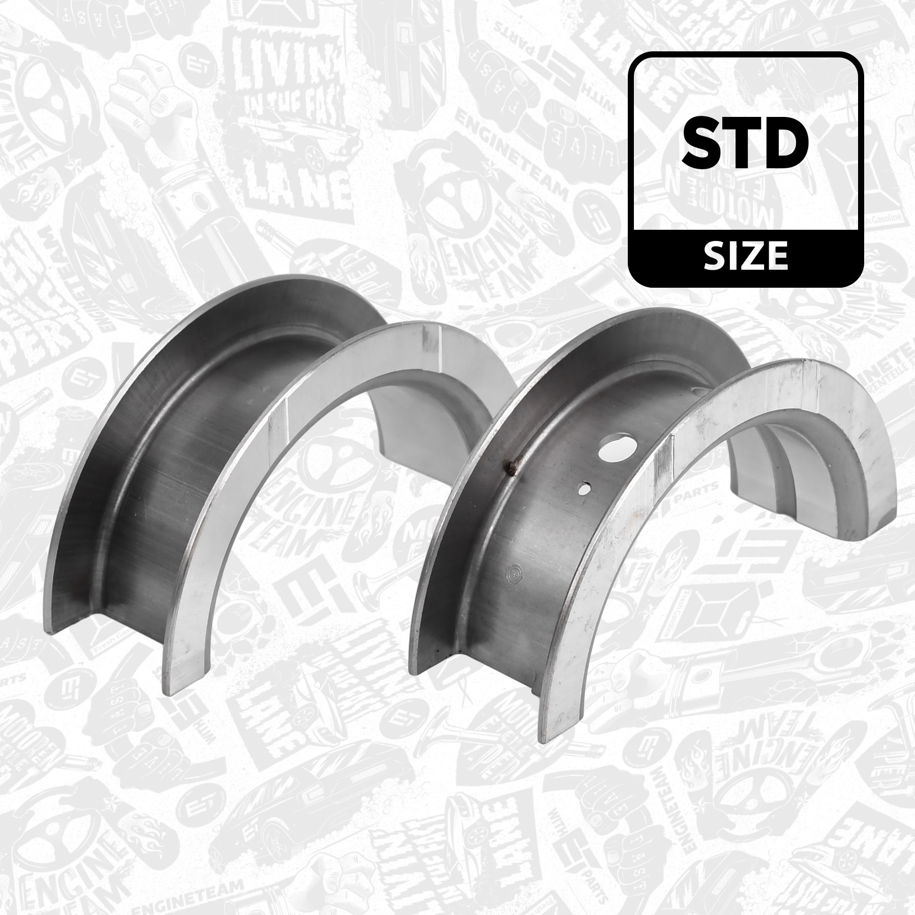 Thrust Washer, crankshaft - LA000700 ET ENGINETEAM - 2995784 ...