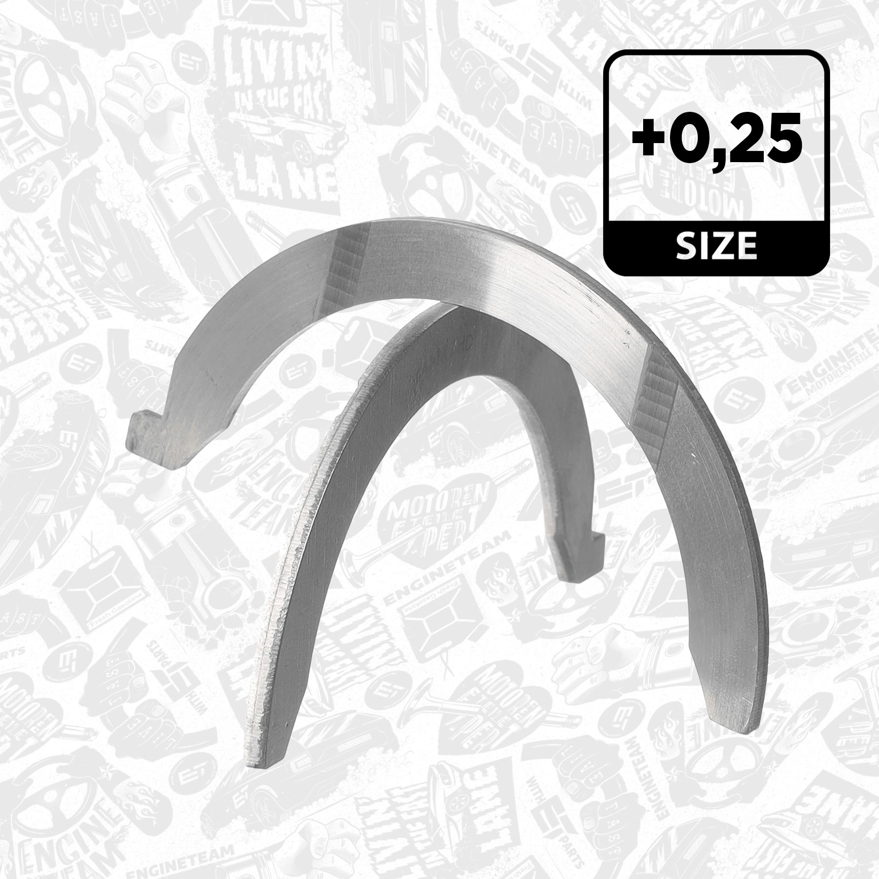 Thrust Washer, crankshaft - LA002425 ET ENGINETEAM | ET ENGINETEAM