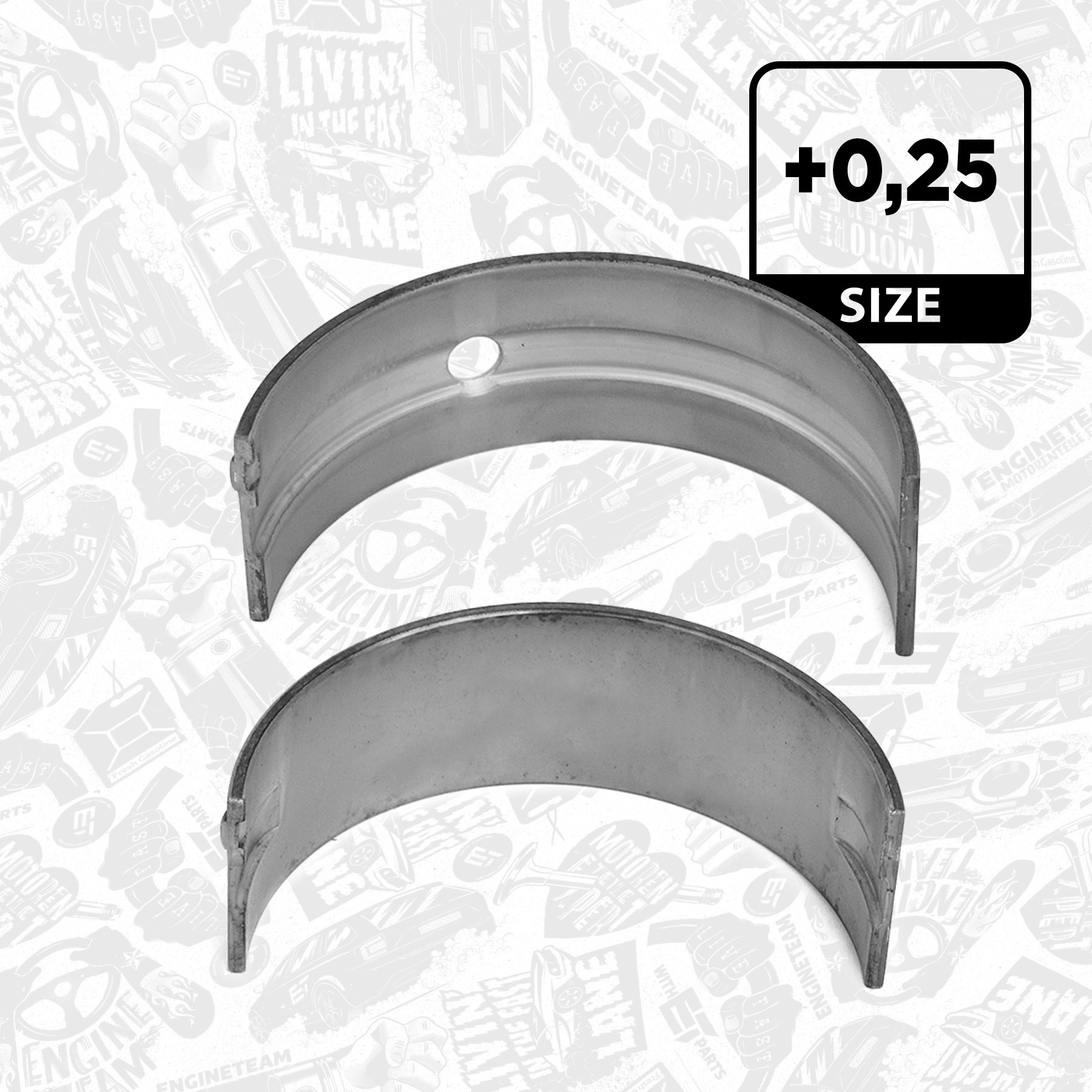 Crankshaft Bearing - LH000625 ET ENGINETEAM - 2992141, 160960, 77882610 ...