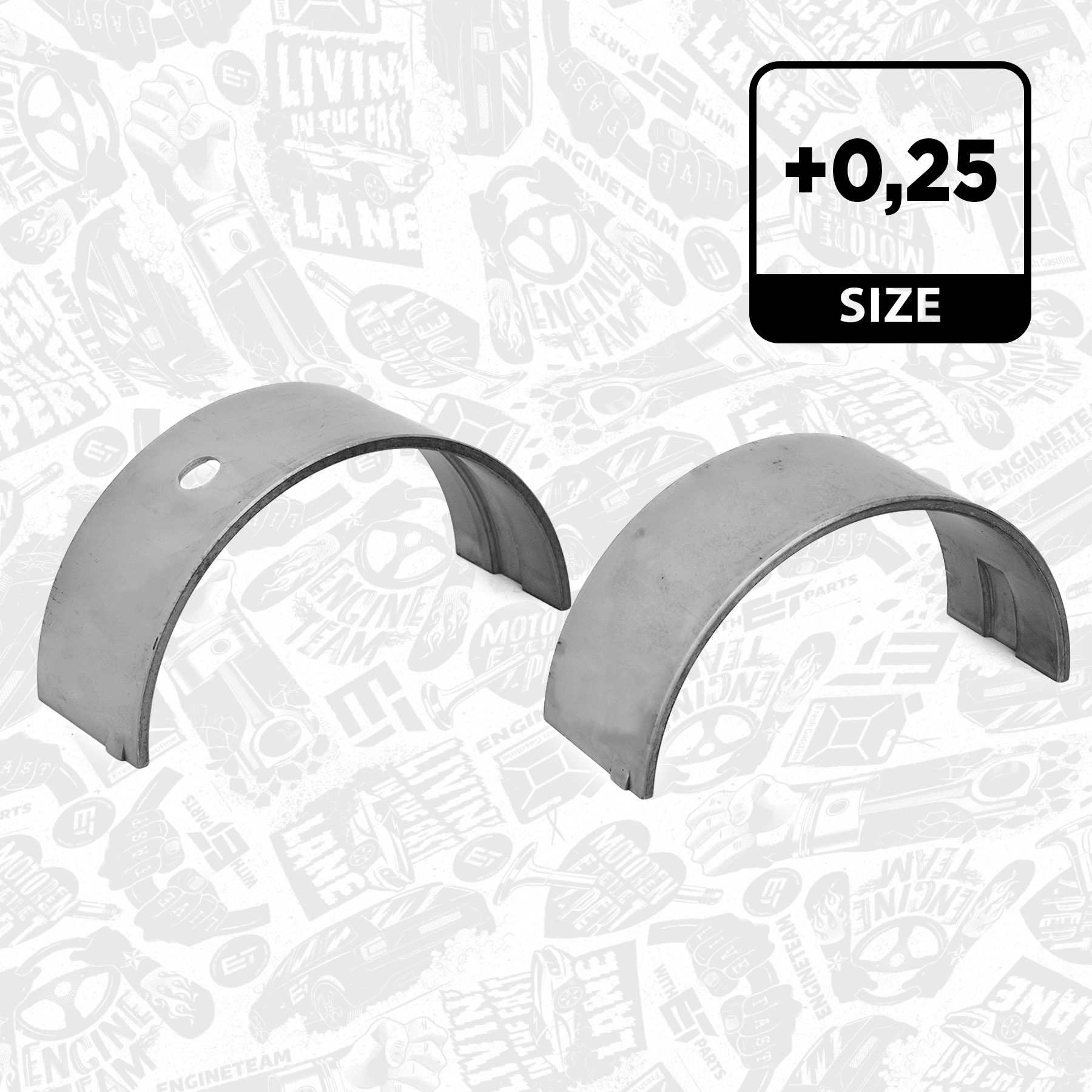 Crankshaft Bearing - LH000625 ET ENGINETEAM - 2992141, 160960, 77882610 ...