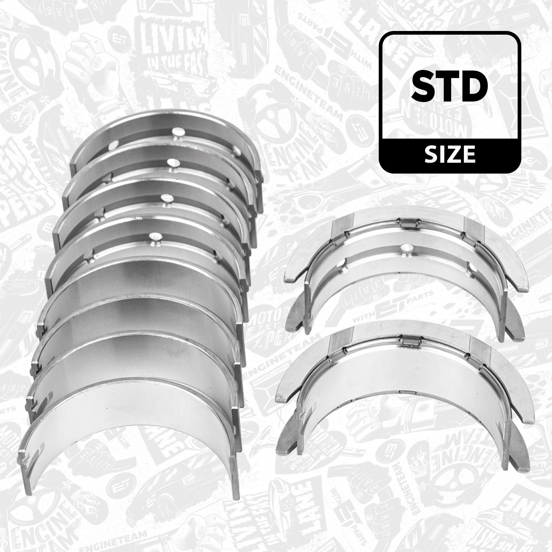 Crankshaft Bearing Set - LH004800 ET ENGINETEAM - 11217576757 ...