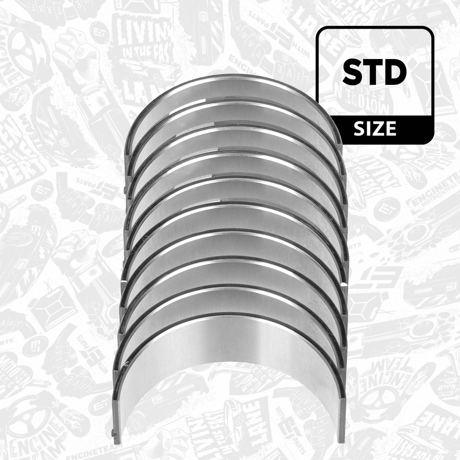 Crankshaft Bearing Set - LH007300 ET ENGINETEAM - 2710330601 ...