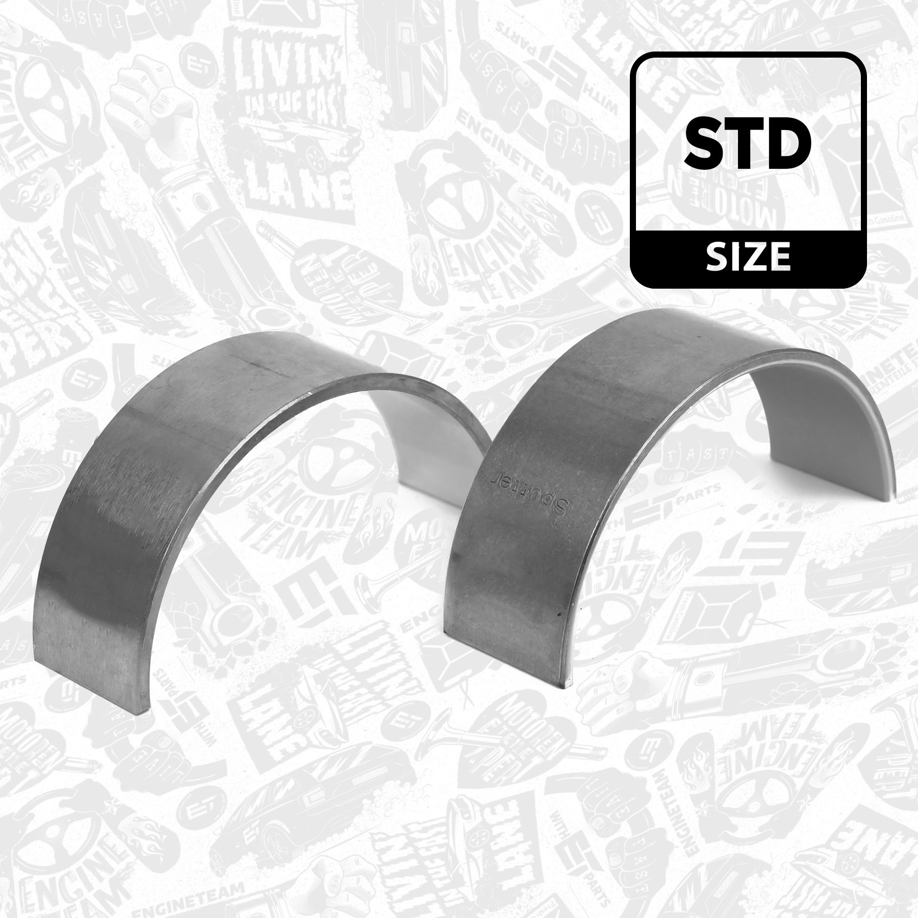 Connecting Rod Bearing Set - LP004700 ET ENGINETEAM - 1229674, 1229675 ...